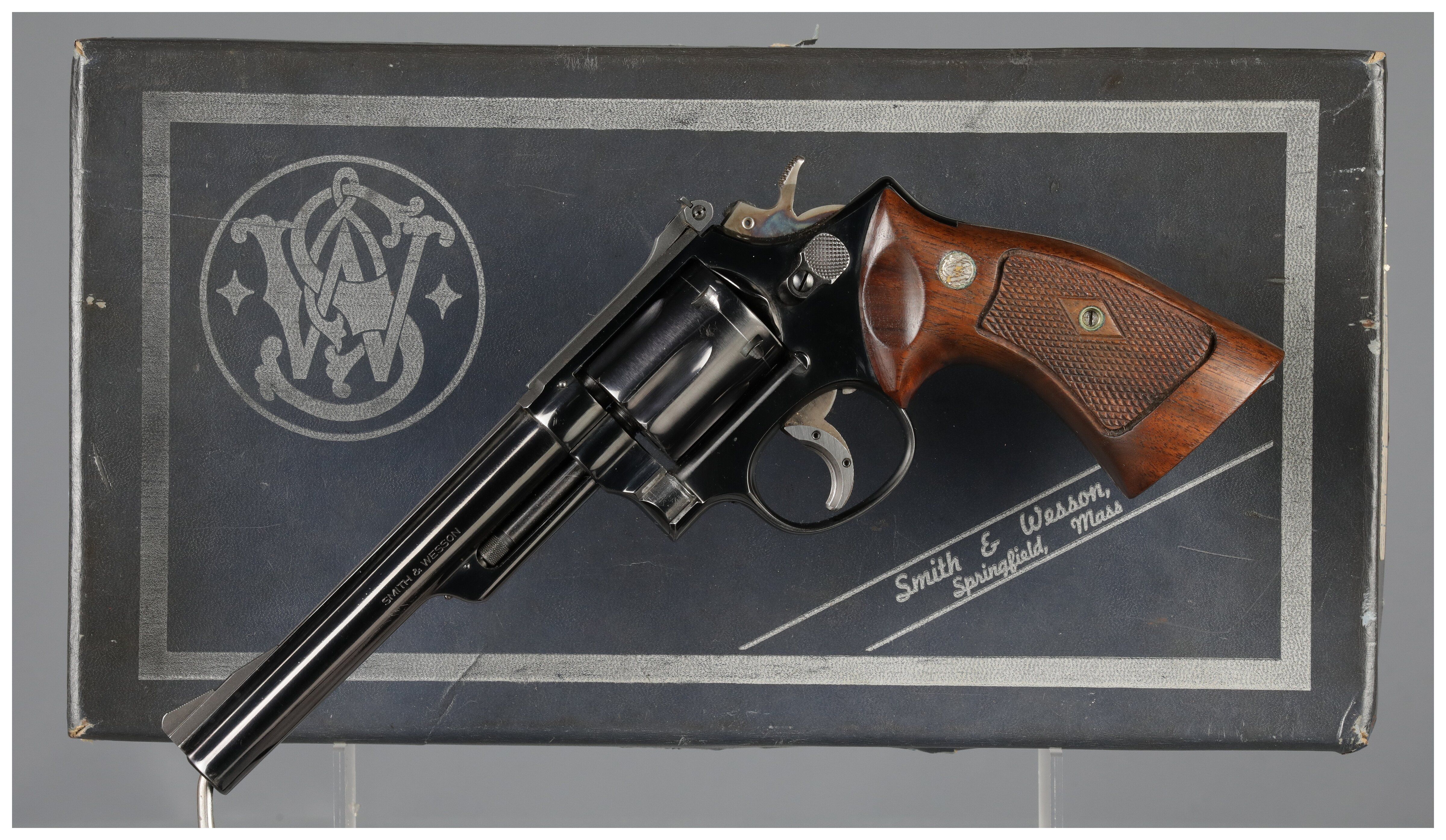 Smith & Wesson Model 53 .22 Magnum Jet Revolver with Box | Rock Island ...