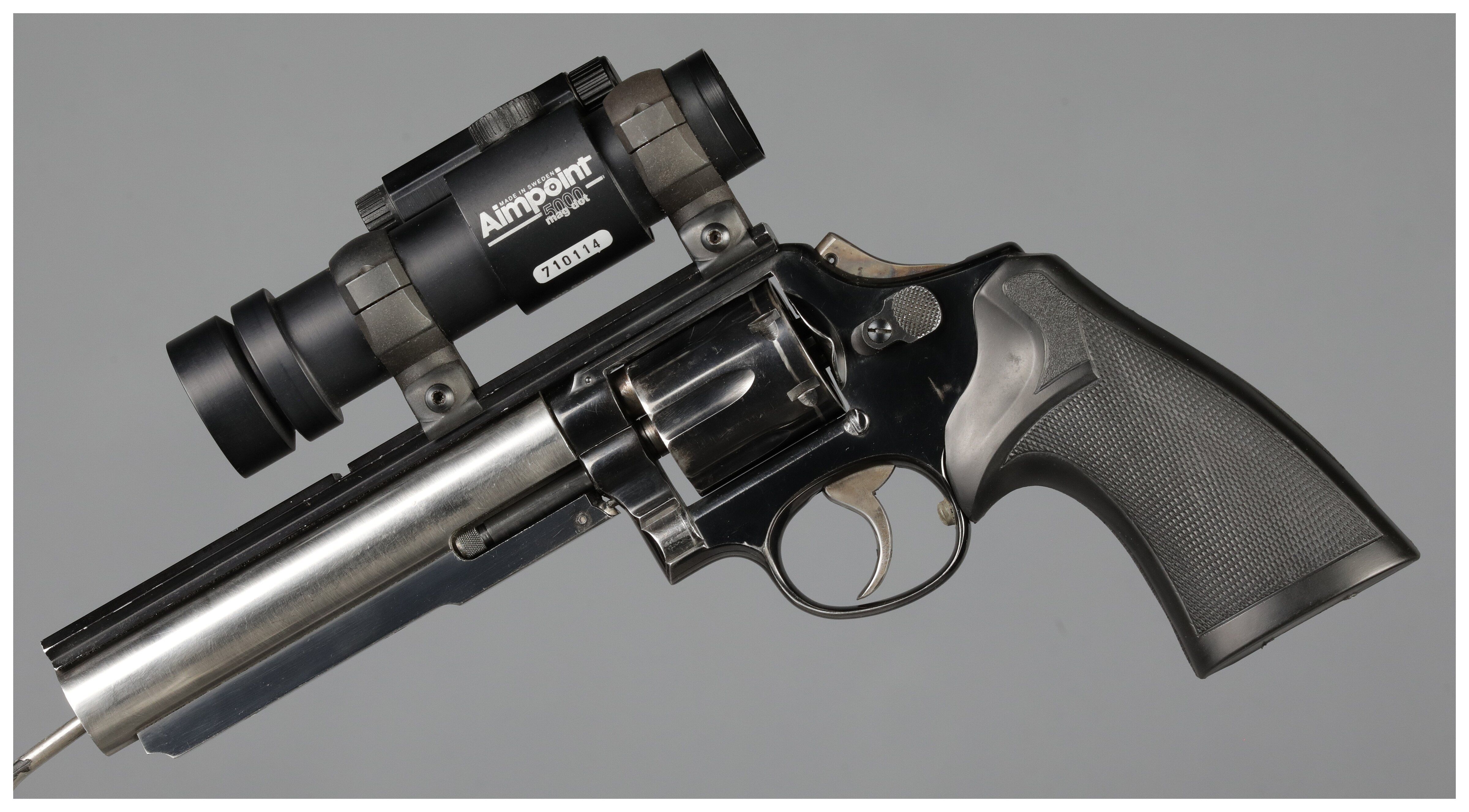 Smith & Wesson PPC Style Model 10-5 Revolver with Aimpoint Sight | Rock ...