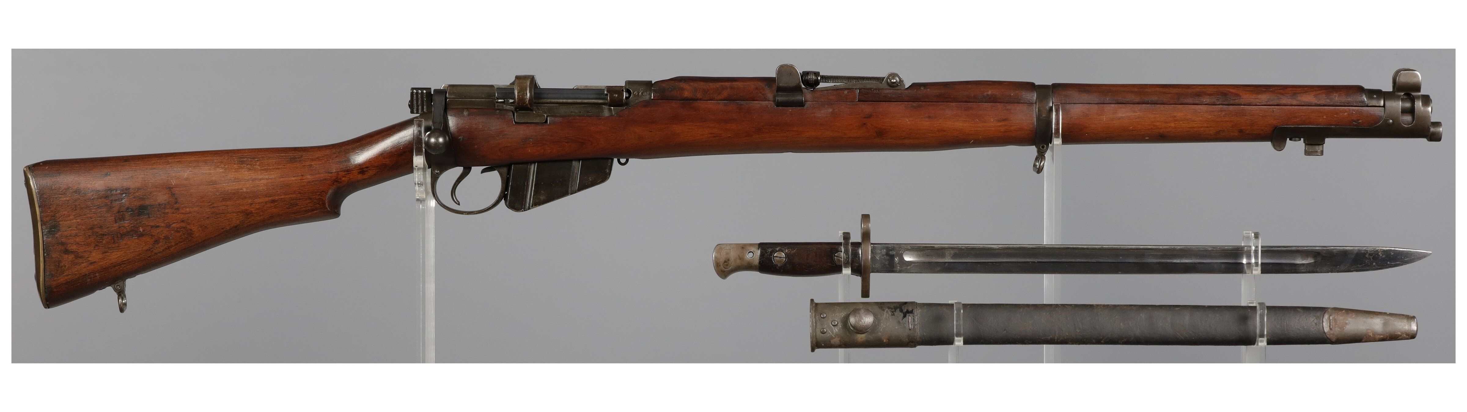 Lithgow No. 1 Mk III* Lee-Enfield SMLE Rifle with Bayonet | Rock Island ...