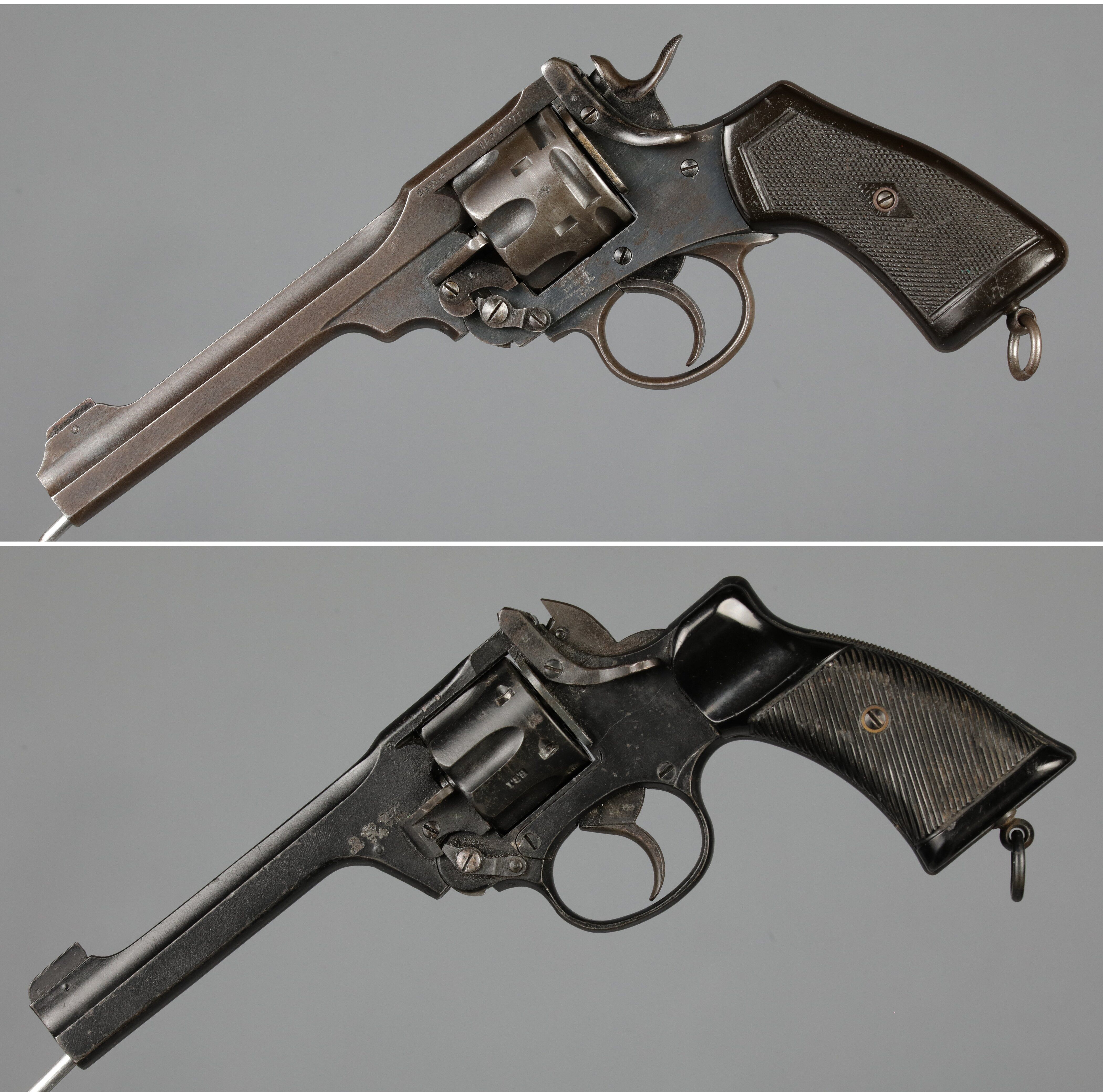Two British Military Double Action Revolvers | Rock Island Auction