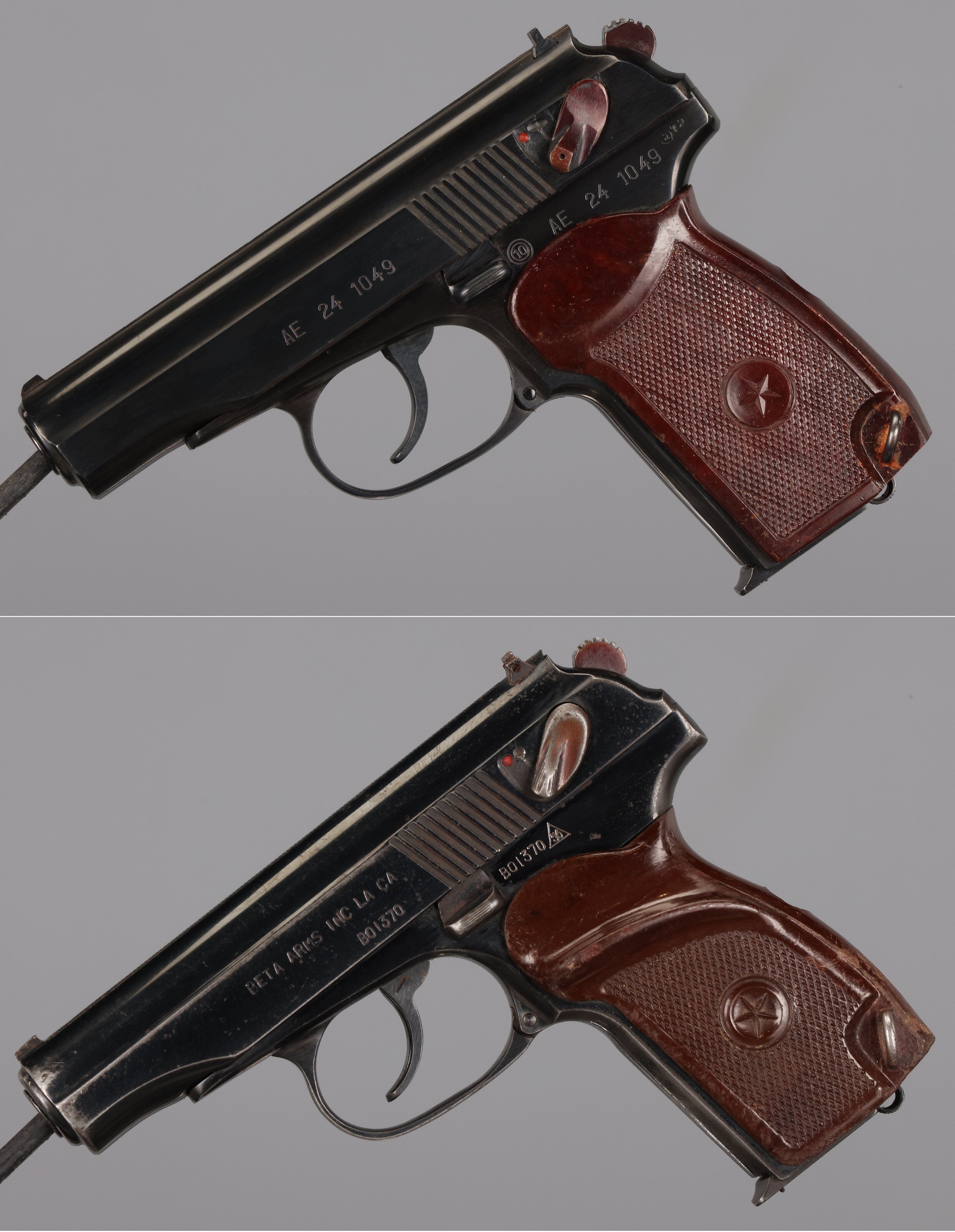 Two Makarov Semi-Automatic Pistols | Rock Island Auction
