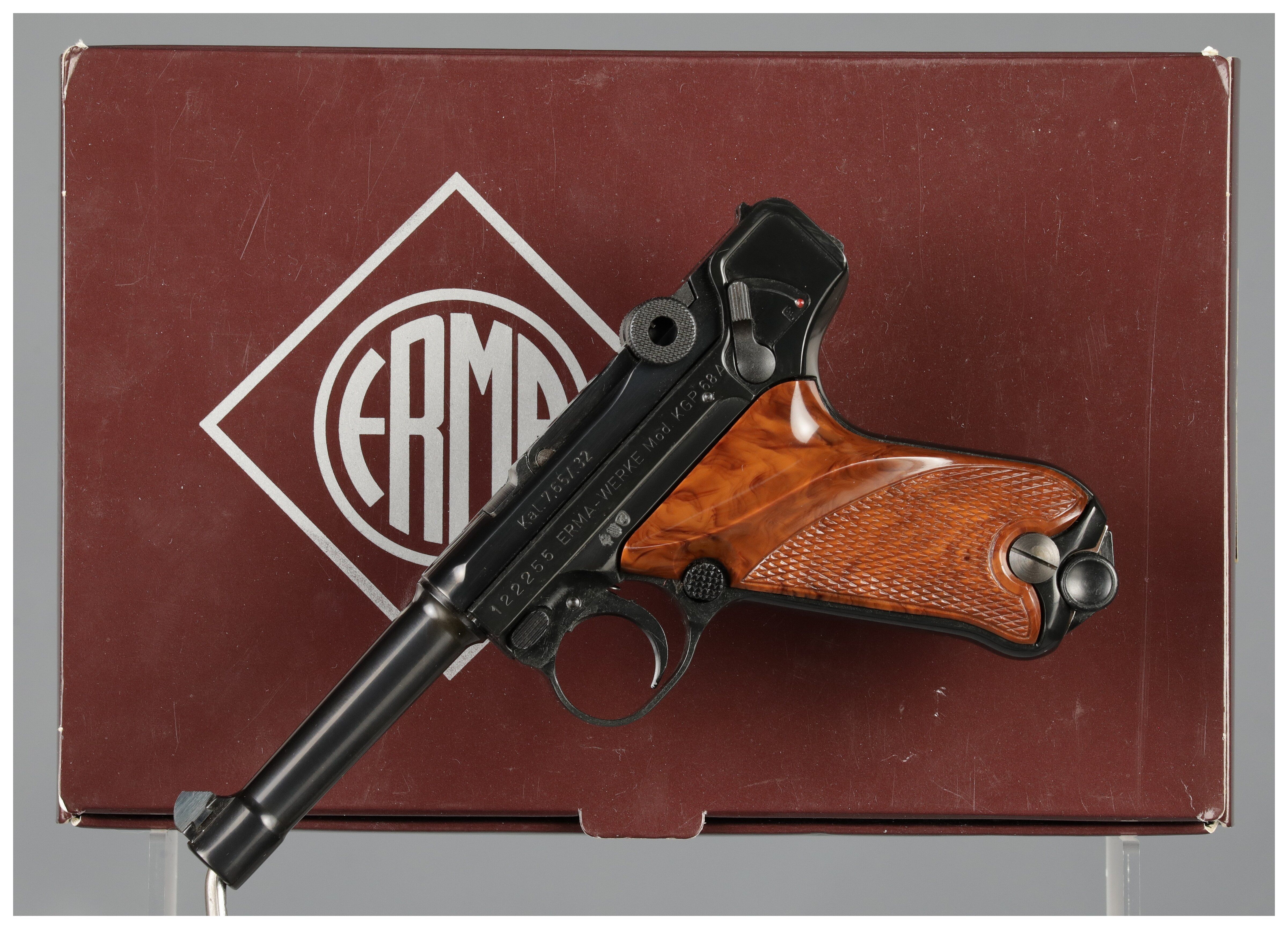 Erma KGP 68A Semi-Automatic Pistol with Box | Rock Island Auction