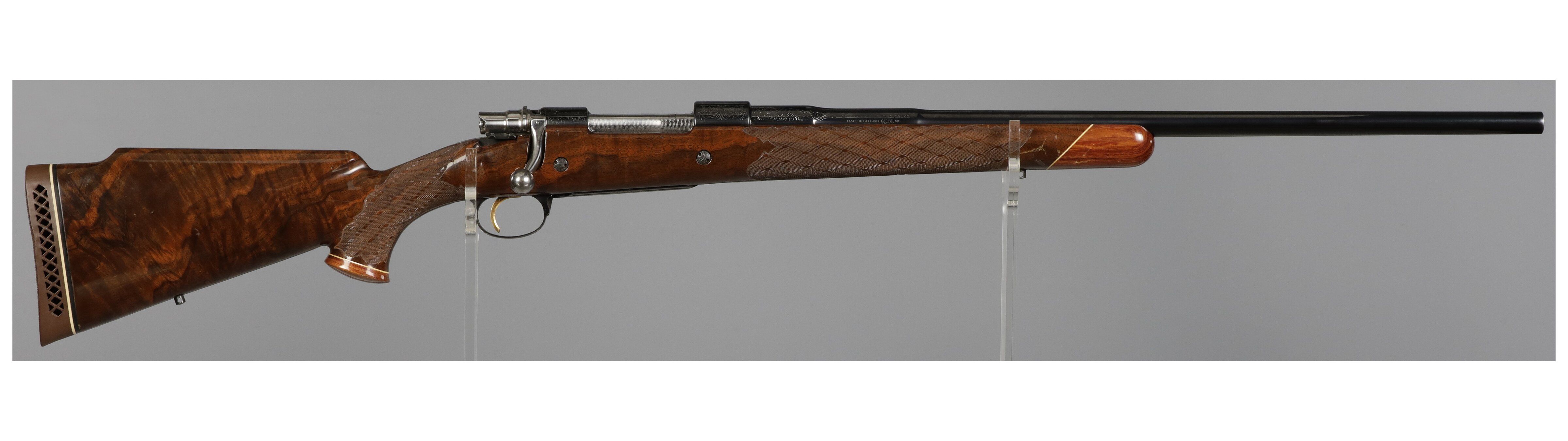 Engraved Belgian Browning High Power Medallion Grade Rifle | Rock ...