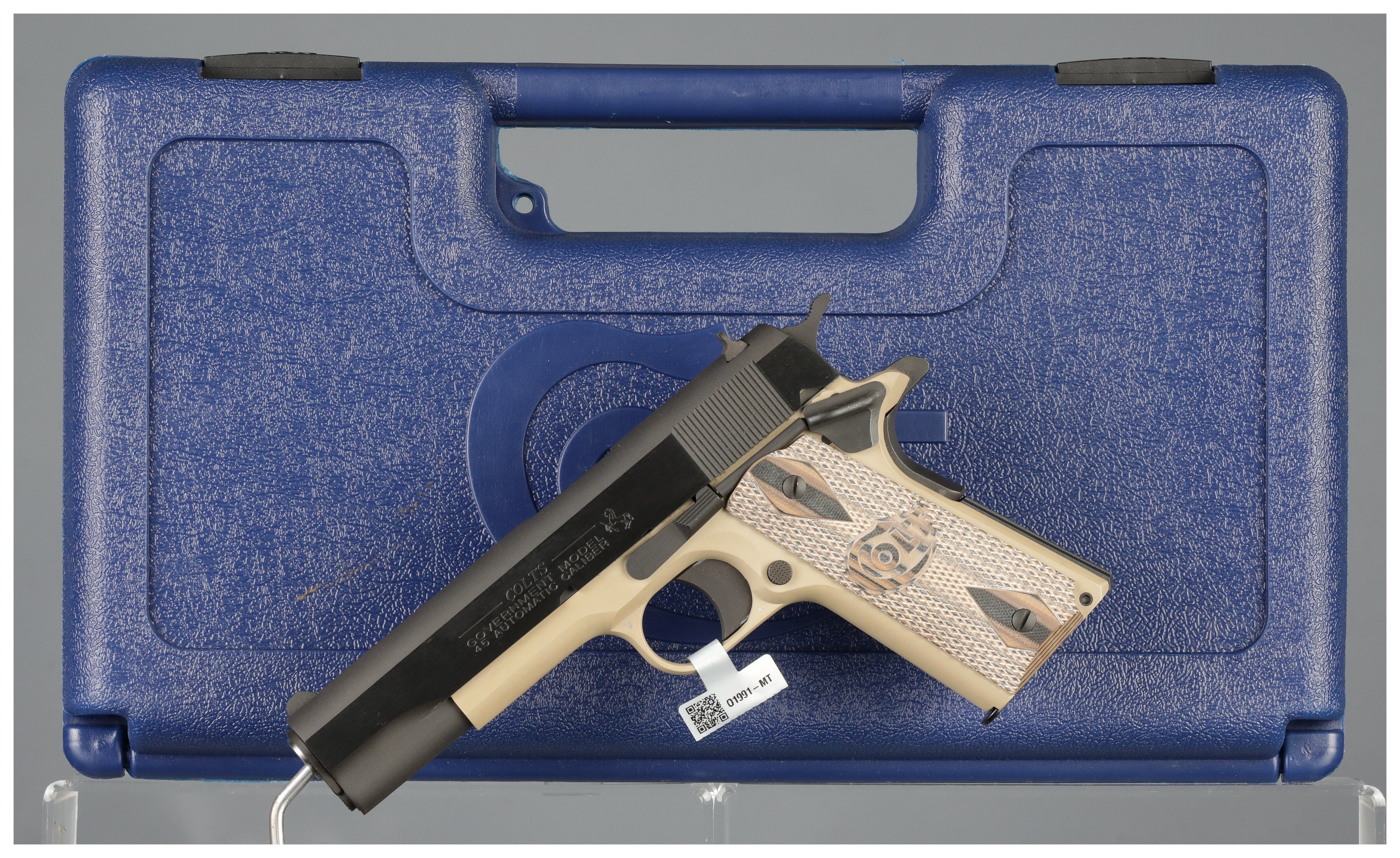 Colt Series 80 Government Model Talo Edition Pistol with Case | Rock ...