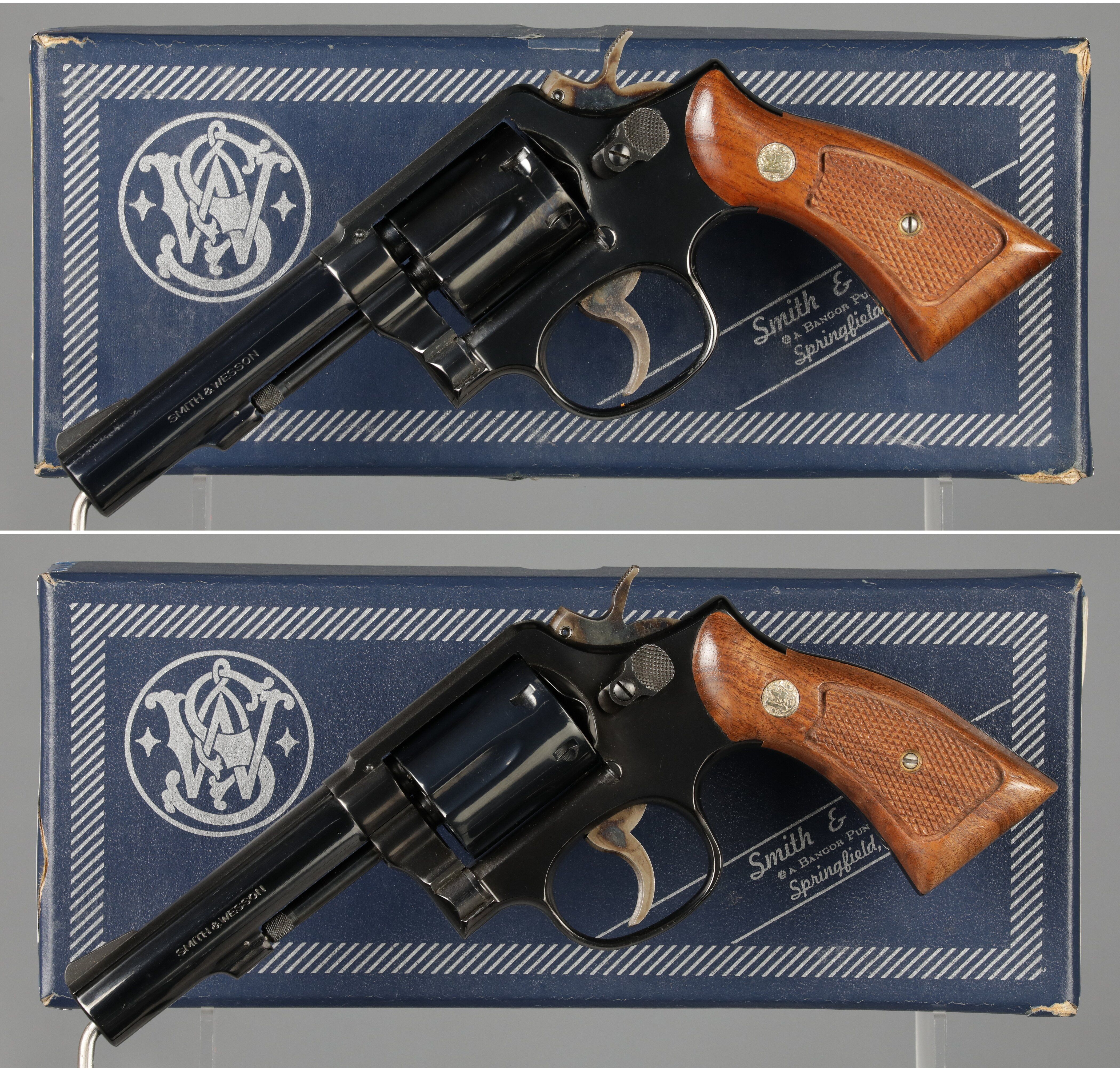 Two Smith & Wesson Double Action Revolvers with Boxes | Rock Island Auction
