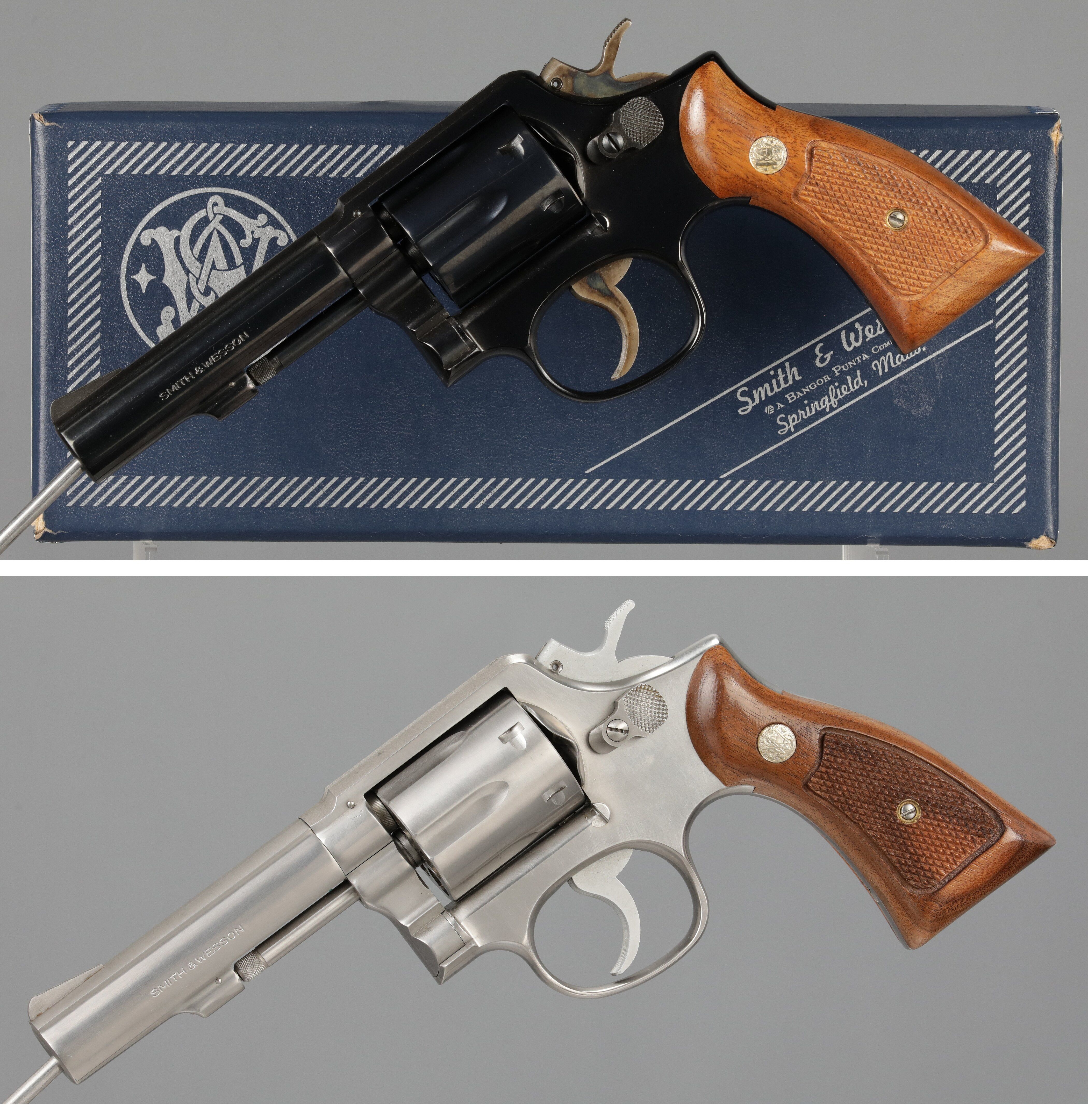 Two Smith & Wesson Double Action Revolvers | Rock Island Auction