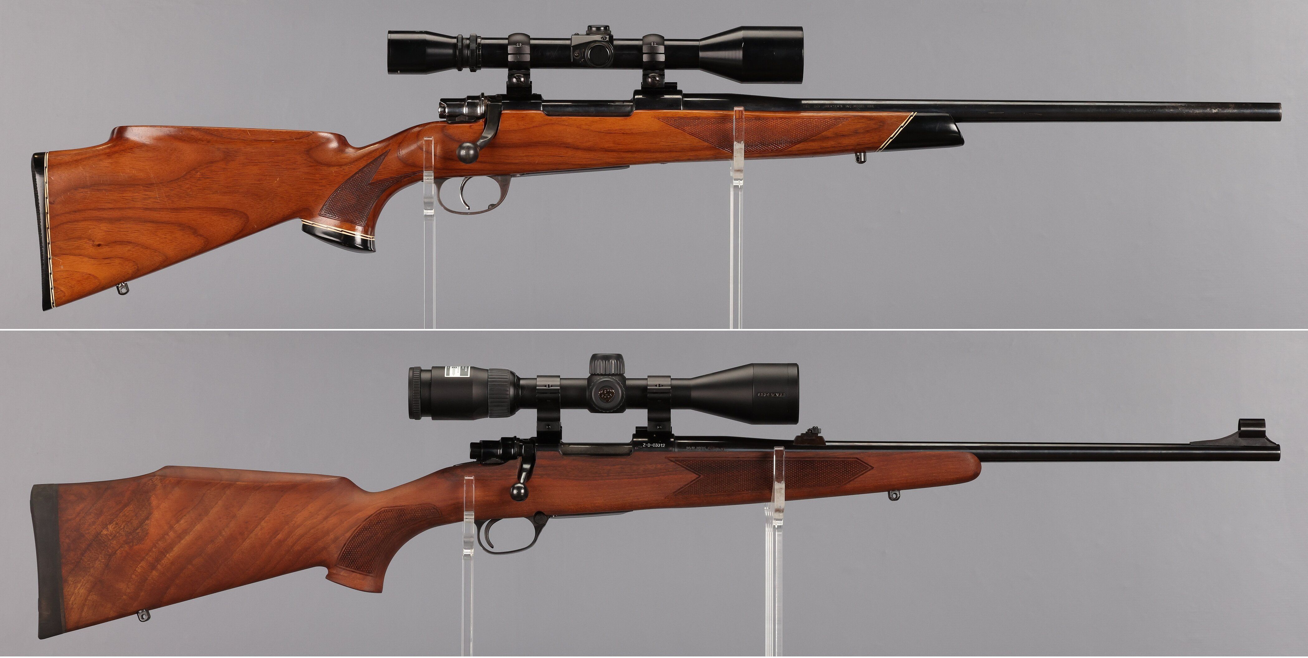 Two Zastava Bolt Action Rifles with Scopes | Rock Island Auction