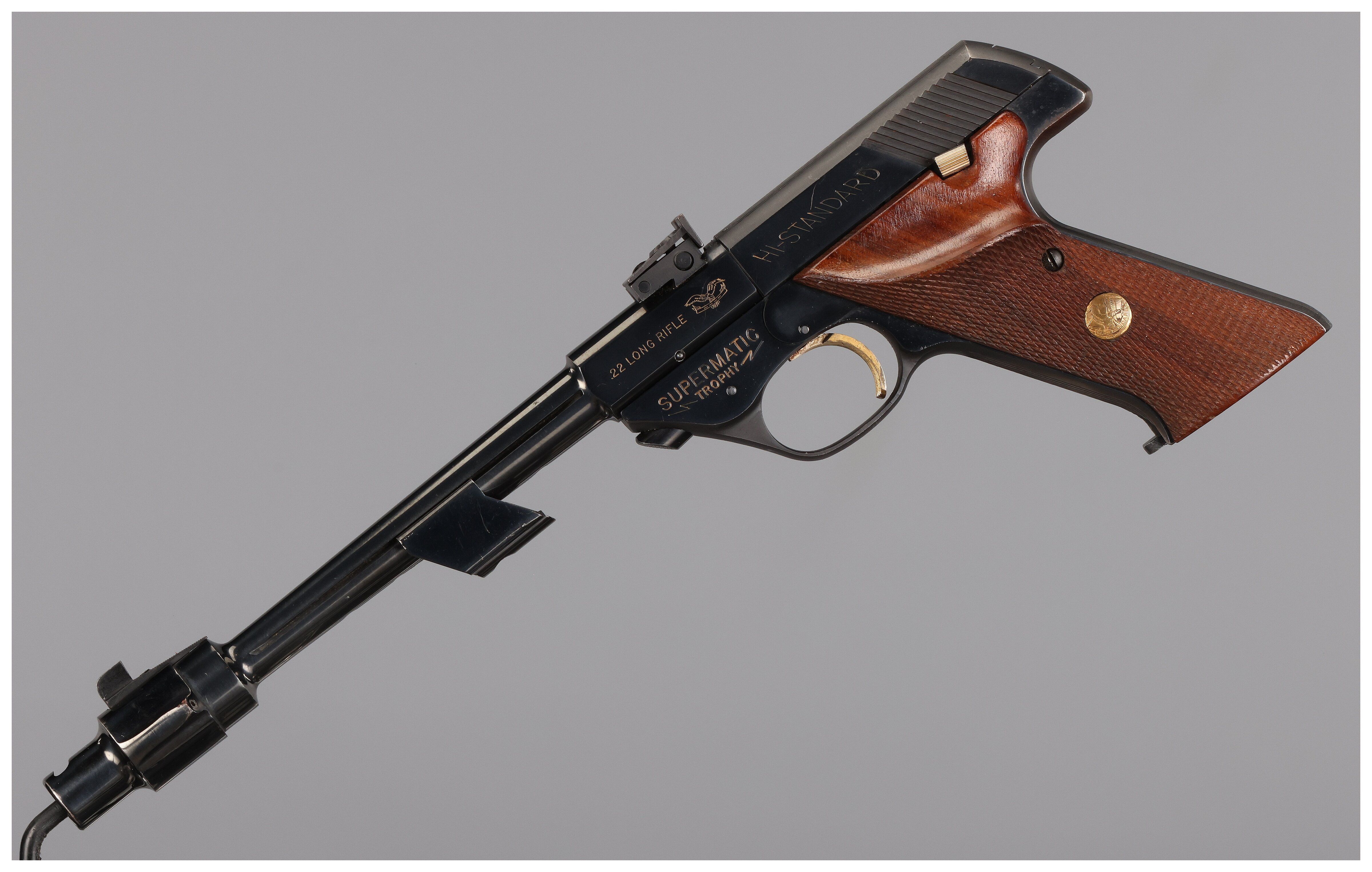High Standard Model 102 Supermatic Trophy Semi-Automatic Pistol | Rock ...