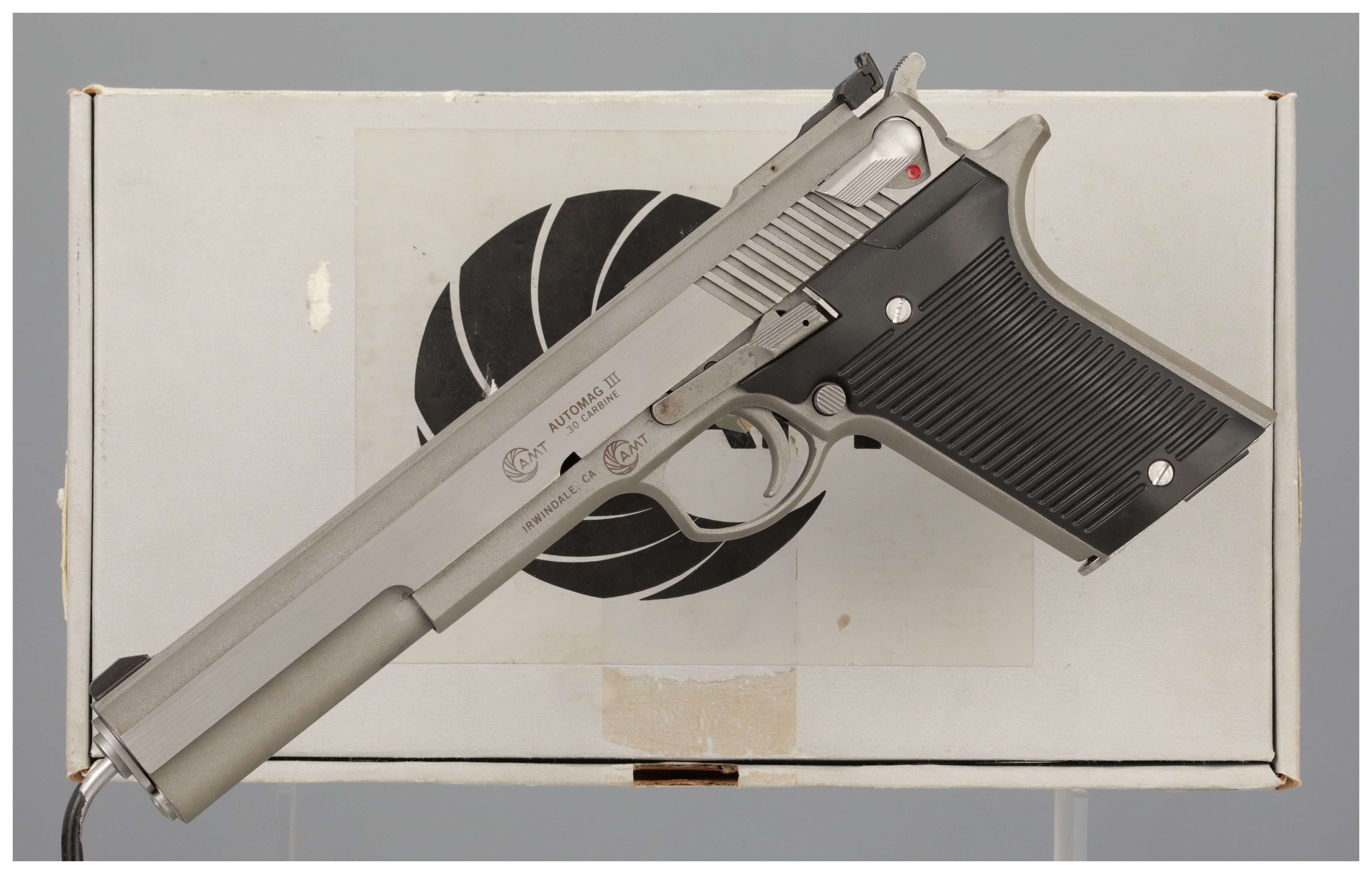 AMT Automag III Semi-Automatic Pistol with Box | Rock Island Auction
