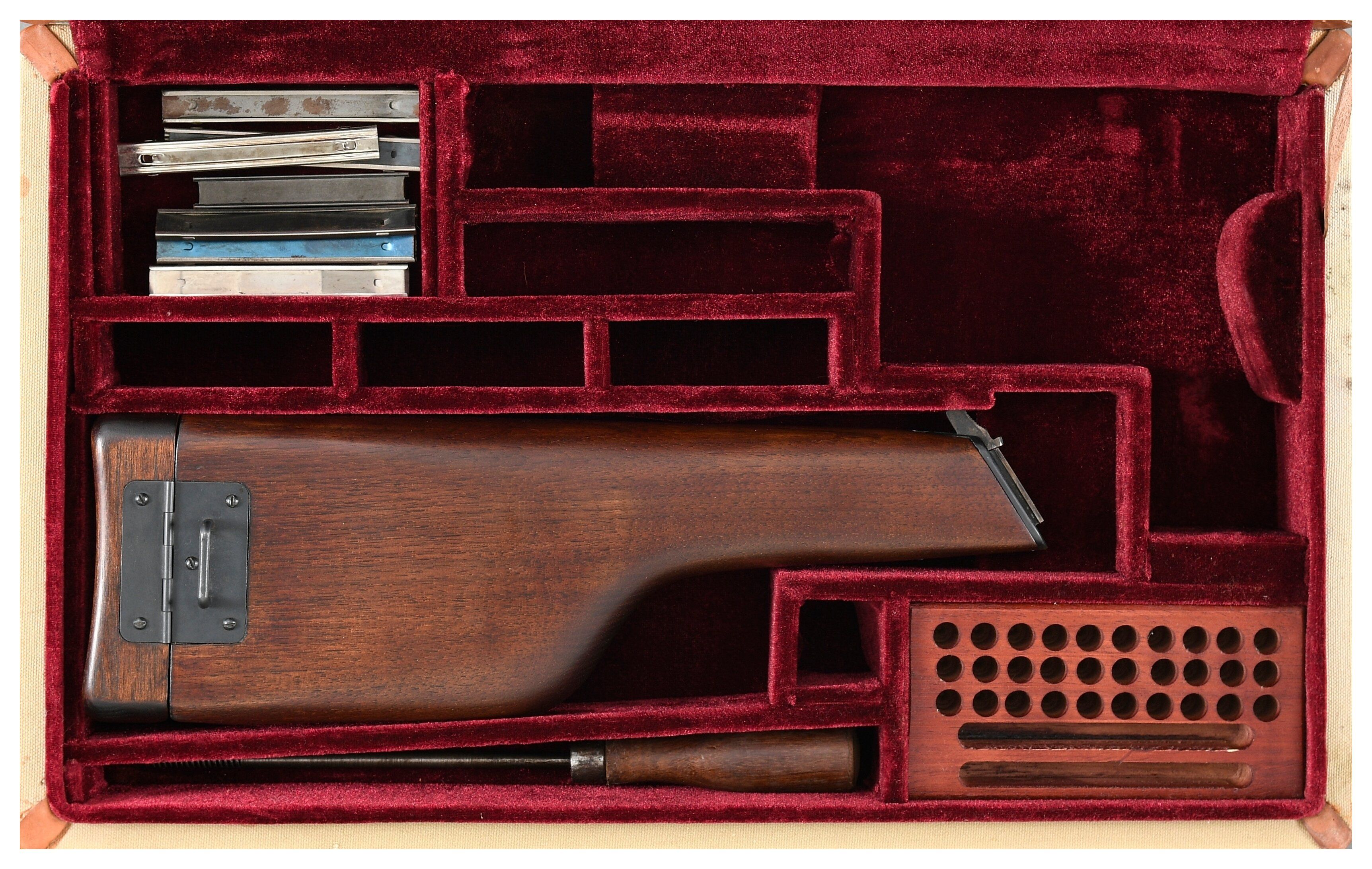 Case and Accessories for Mauser Broomhandle Pistol | Rock Island Auction
