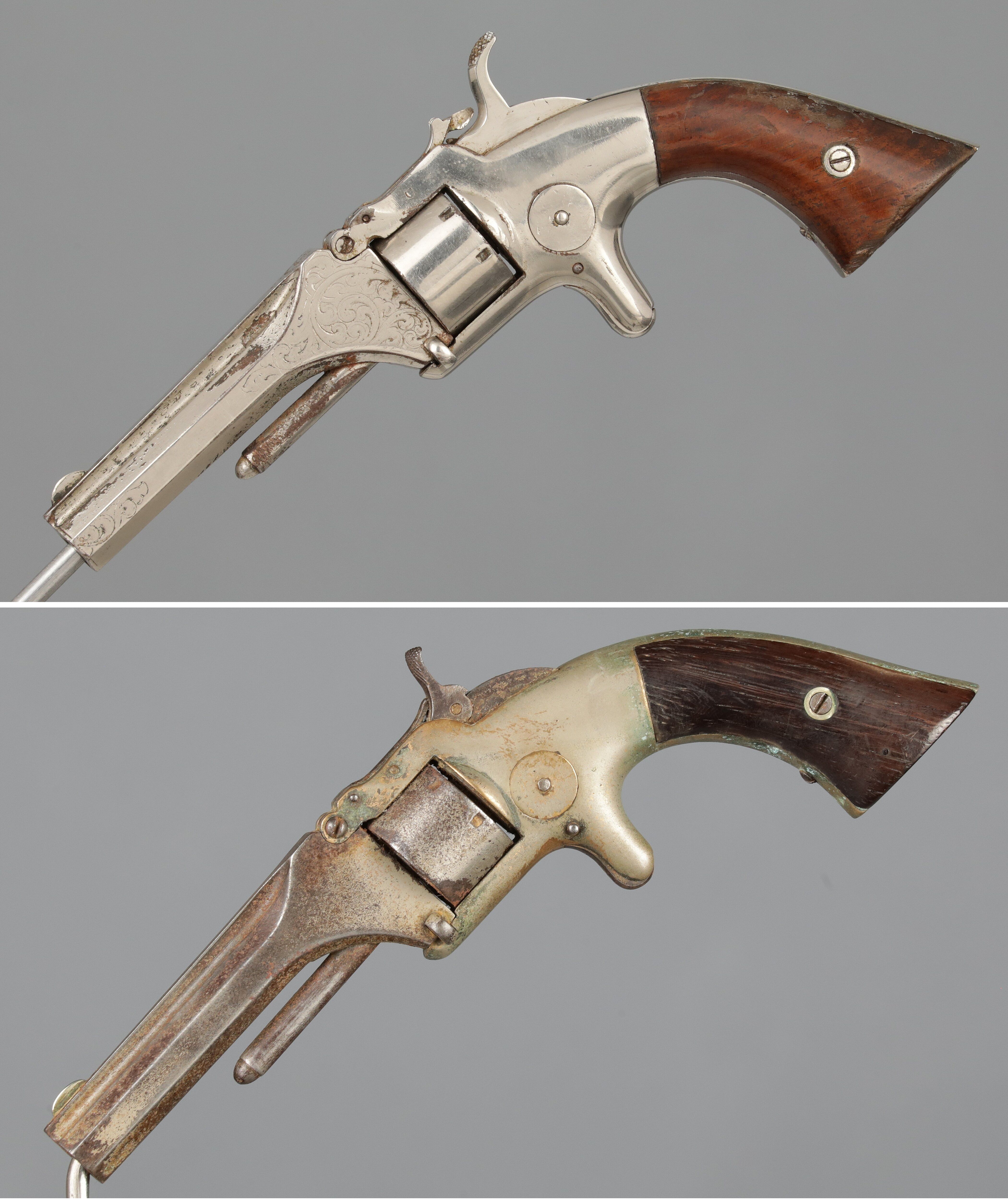 Two Antique American Spur Trigger Revolvers | Rock Island Auction