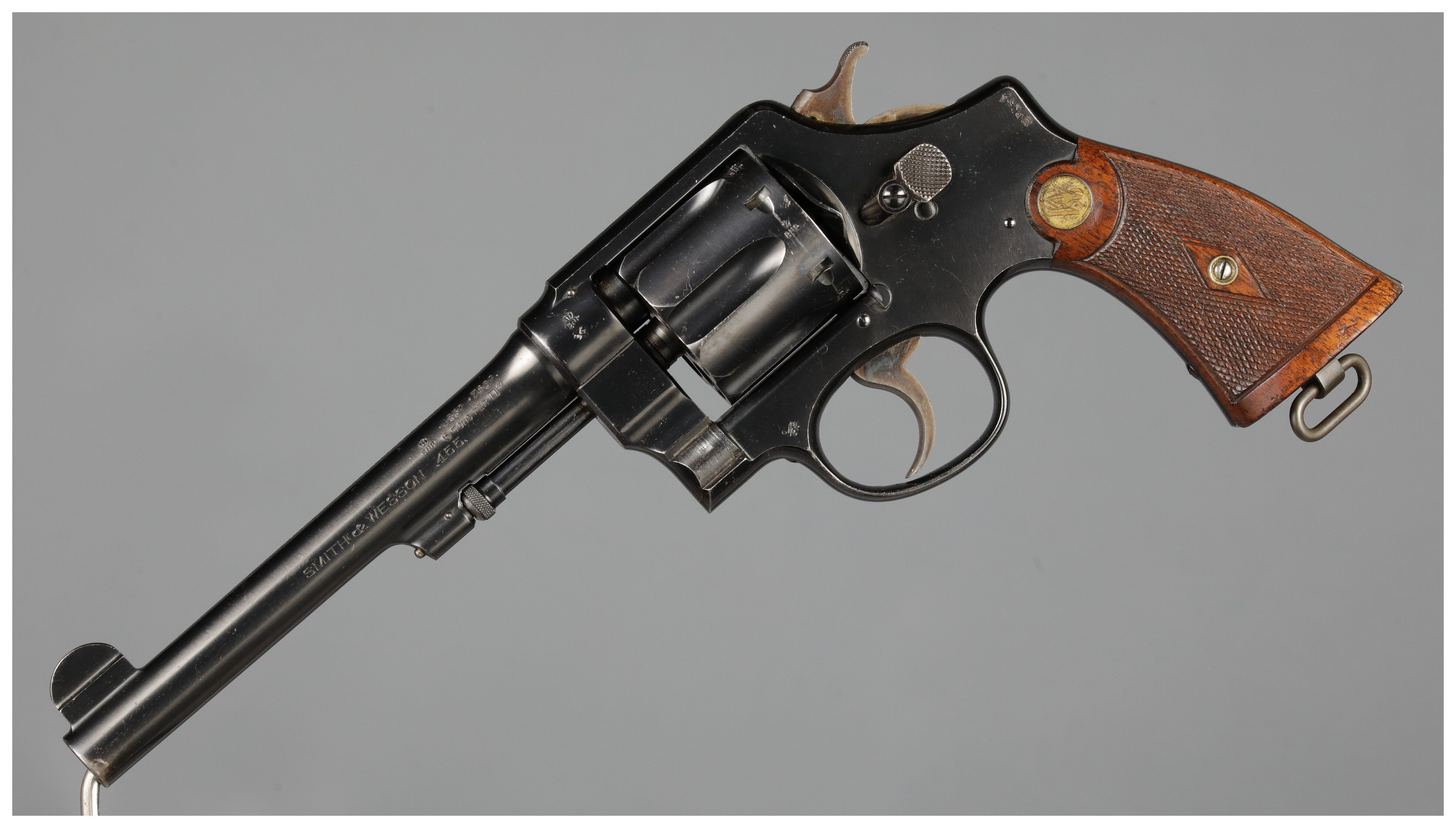 WWI Era S&W .455 Mark II Hand Ejector 2nd Model Revolver | Rock Island ...