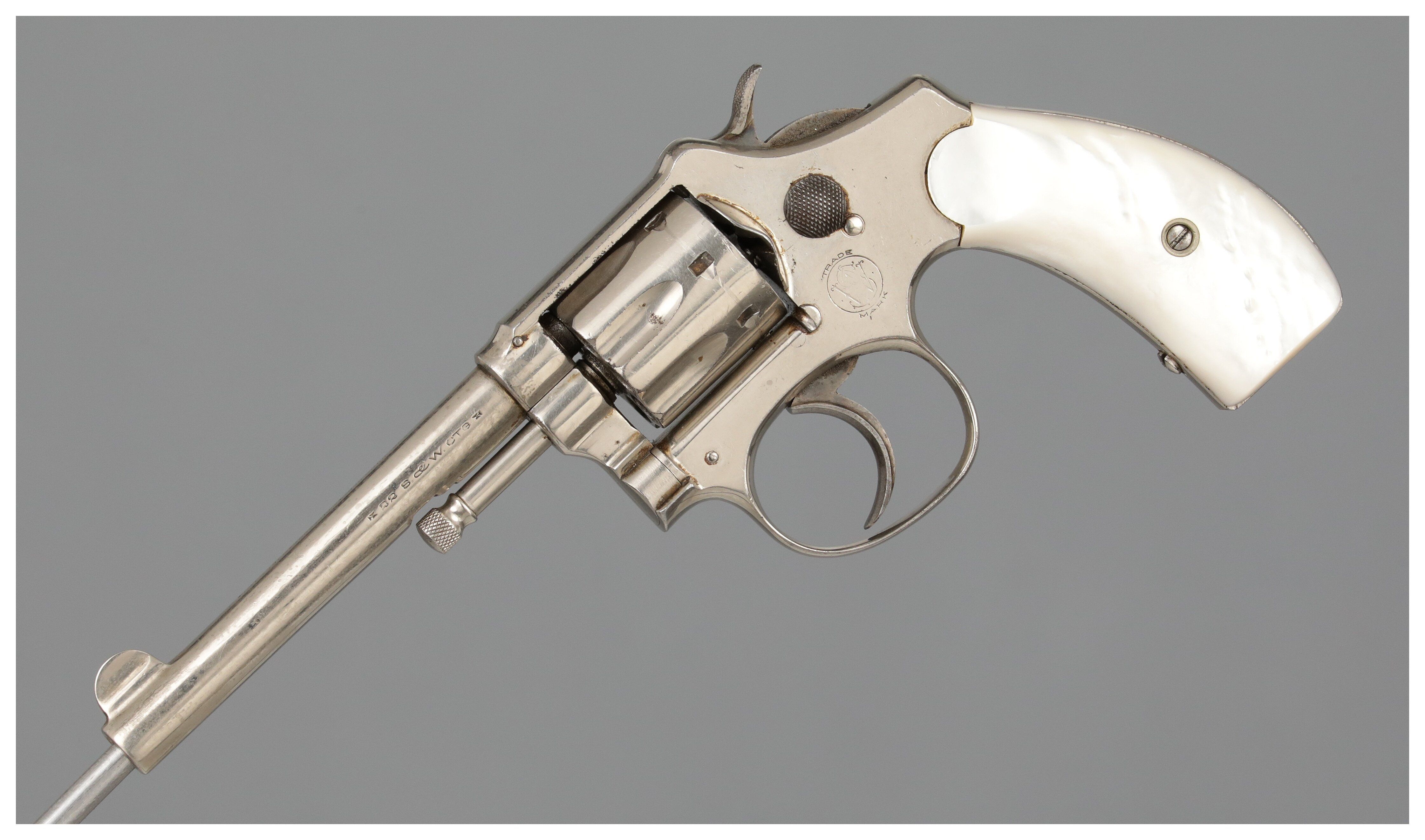 Smith & Wesson .22 Ladysmith 1st Model Revolver with Pearl Grips | Rock ...