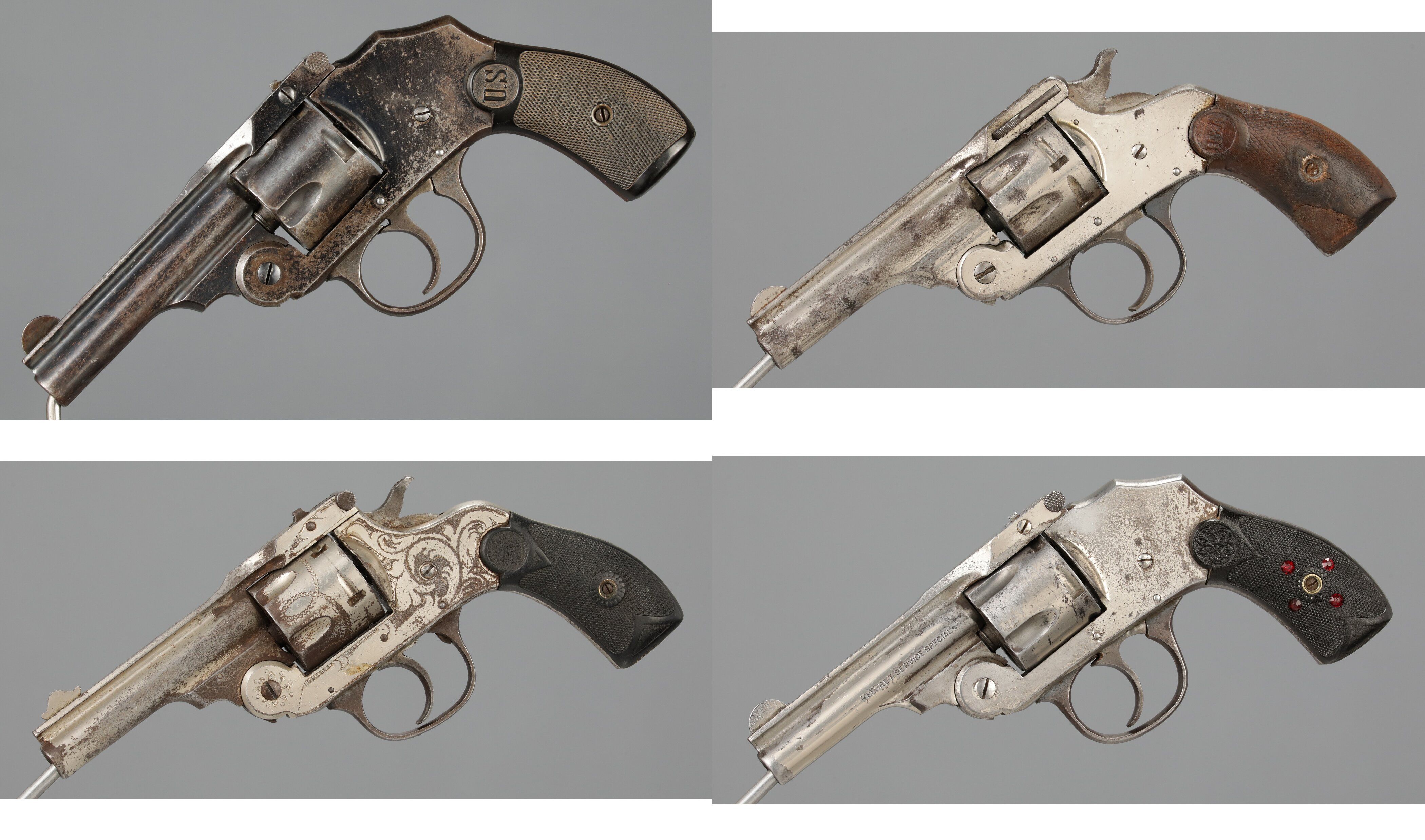 Four American Top Break Double Action Revolvers | Rock Island Auction