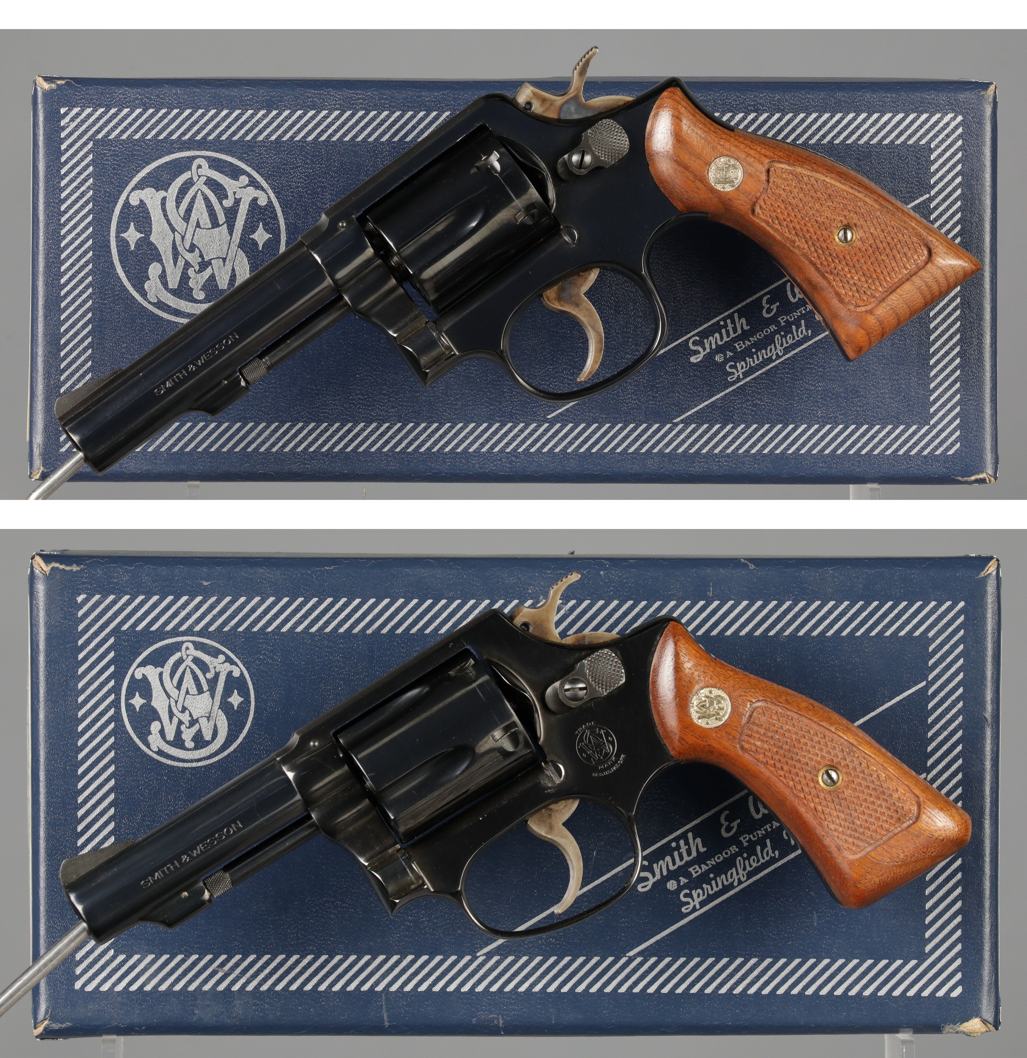 Two Smith & Wesson Double Action Revolvers with Boxes | Rock Island Auction
