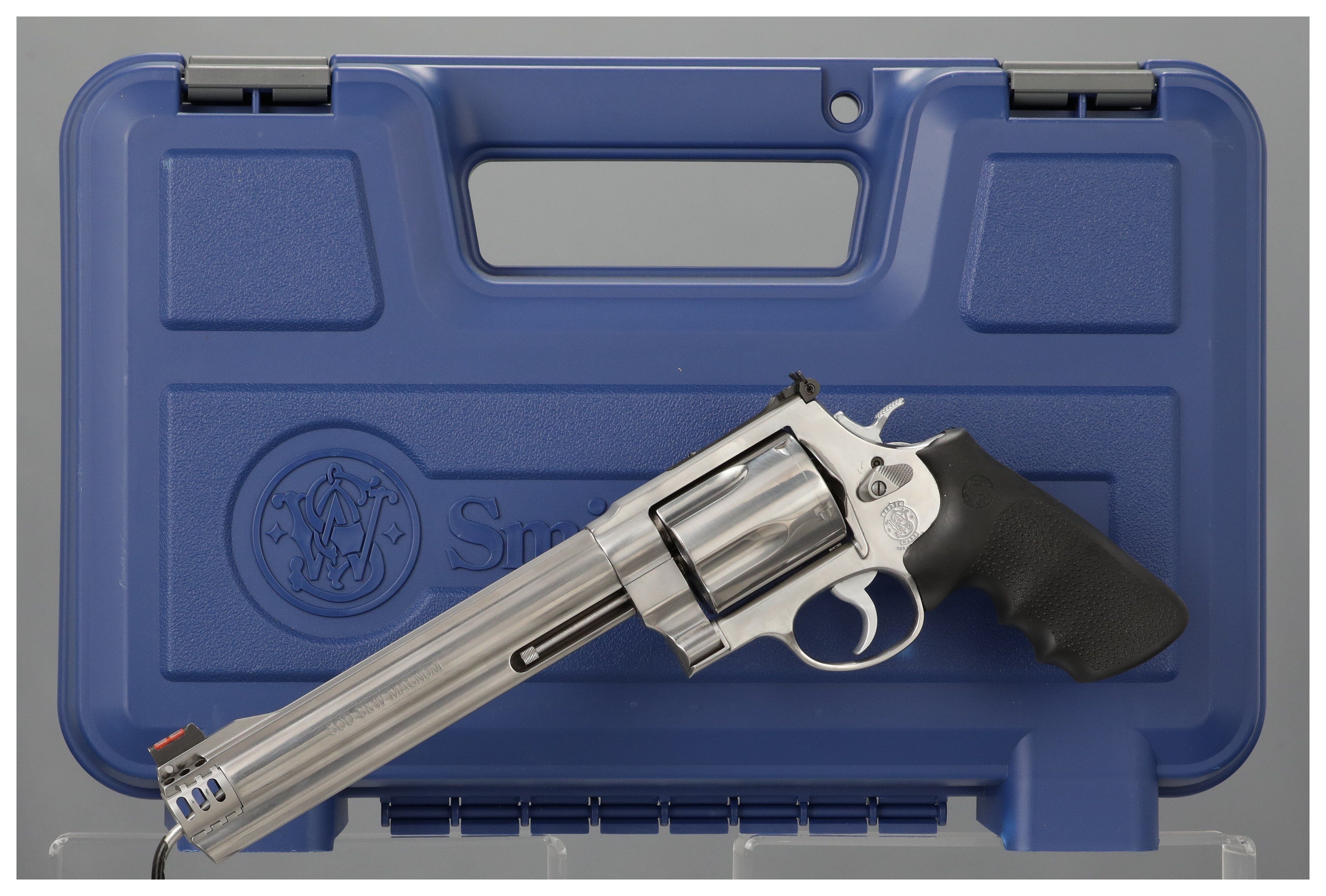 Smith & Wesson Model 500 Double Action Revolver with Case | Rock Island ...