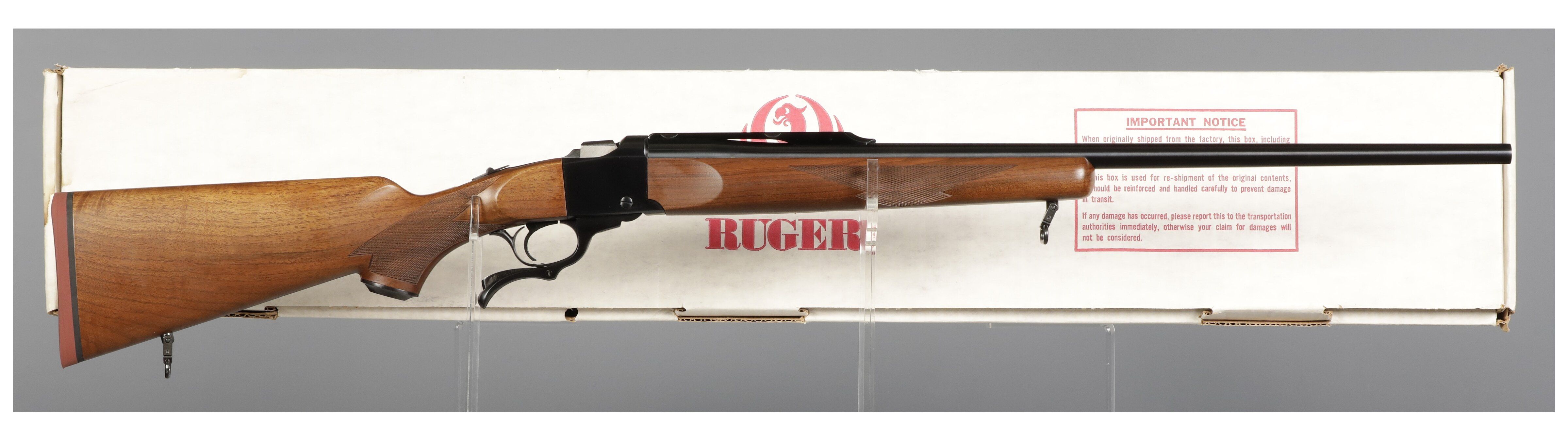 Ruger No. 1-B Single Shot Rifle in .338 Winchester Magnum | Rock Island ...