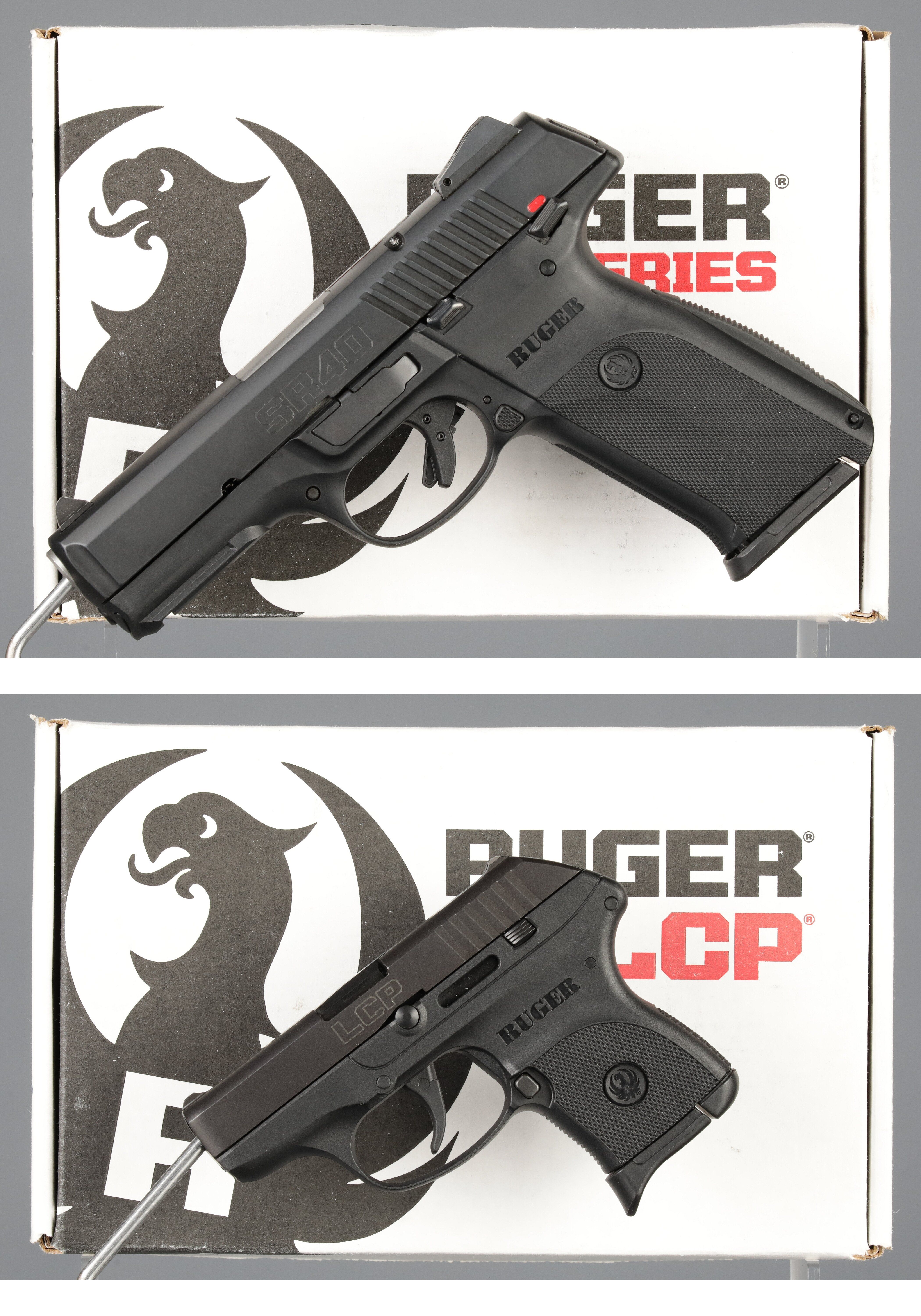 Two Ruger Semi-Automatic Pistols with Original Boxes | Rock Island Auction