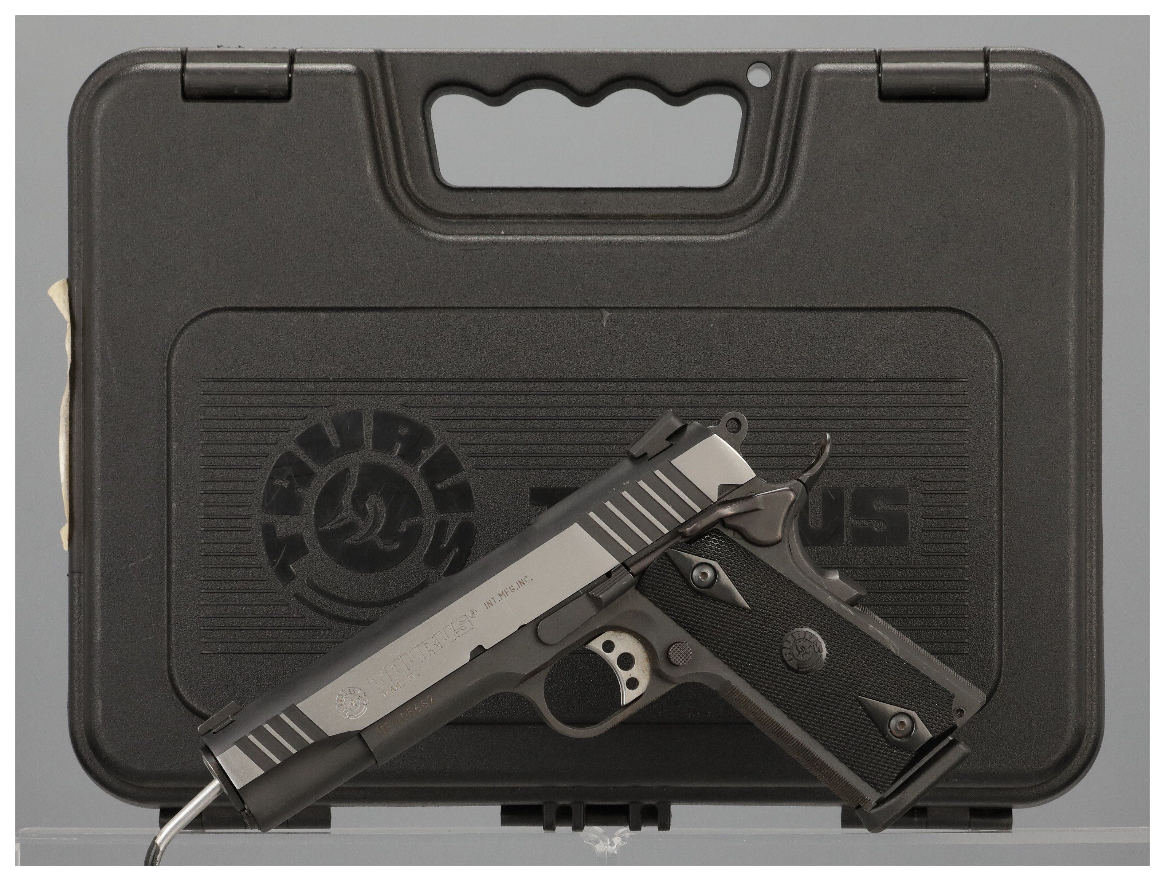 Taurus PT1911 Semi-Automatic Pistol with Case | Rock Island Auction