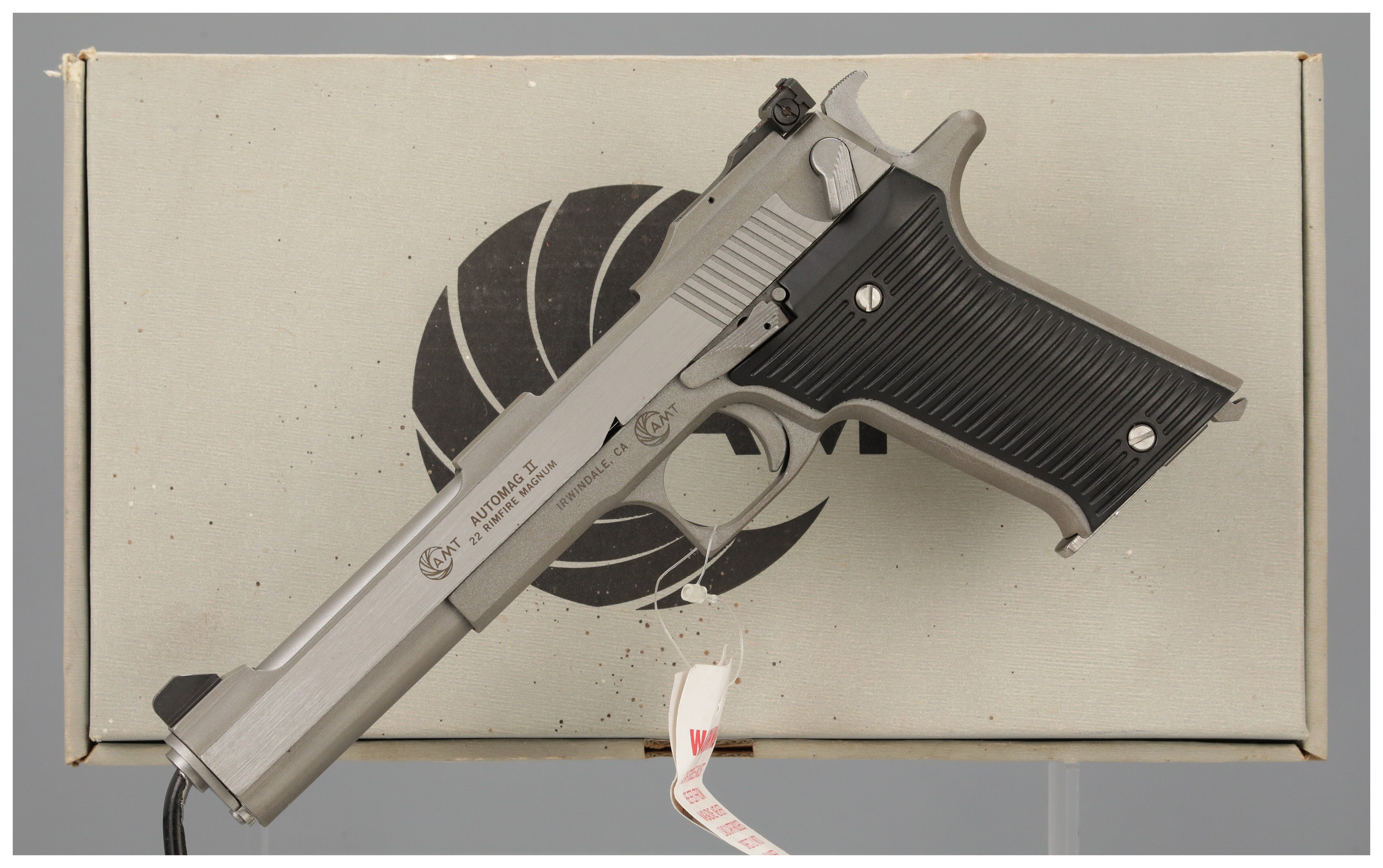AMT Automag II Semi-Automatic Pistol with Box | Rock Island Auction