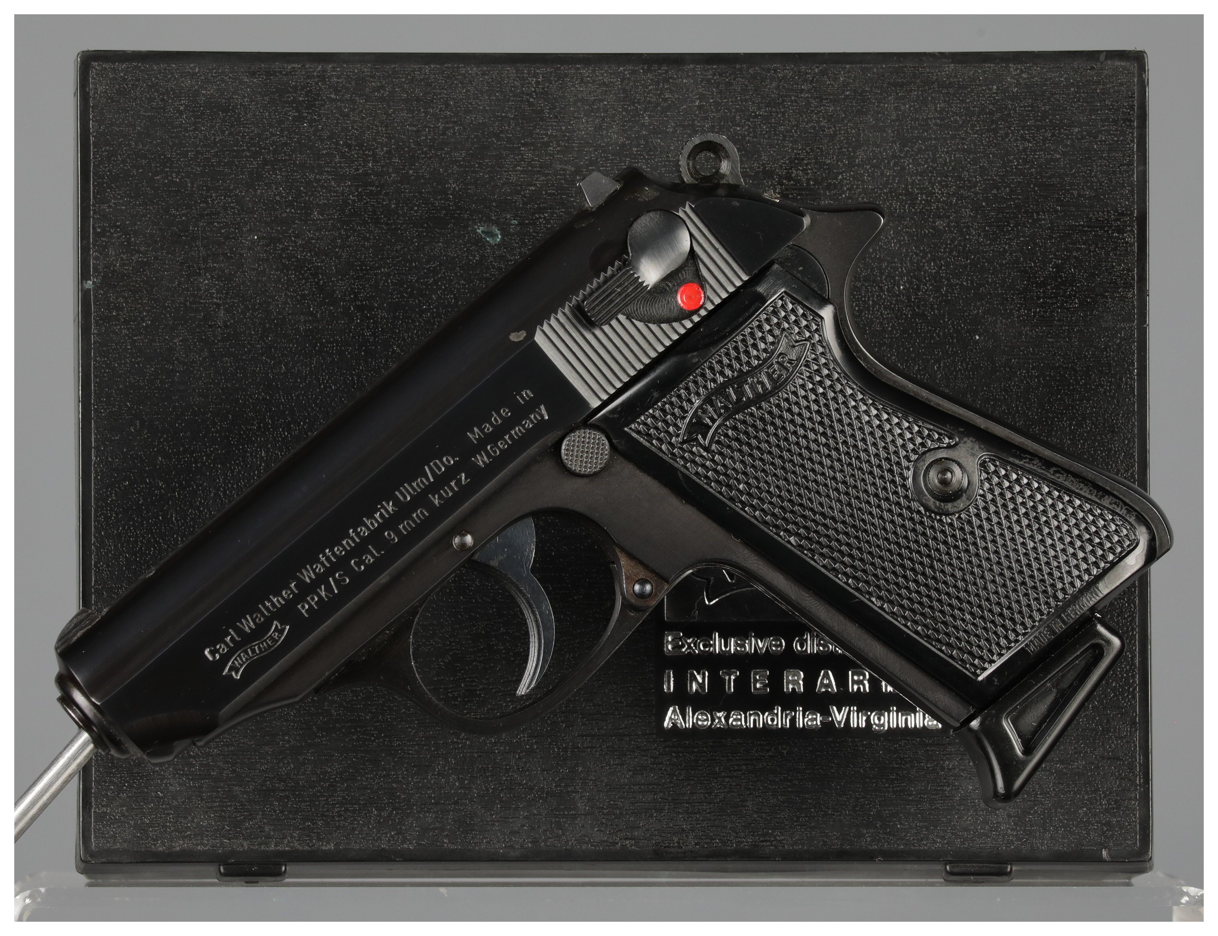 Walther/Interarms PPK/S 380 ACP Semi-Automatic Pistol with Case | Rock ...