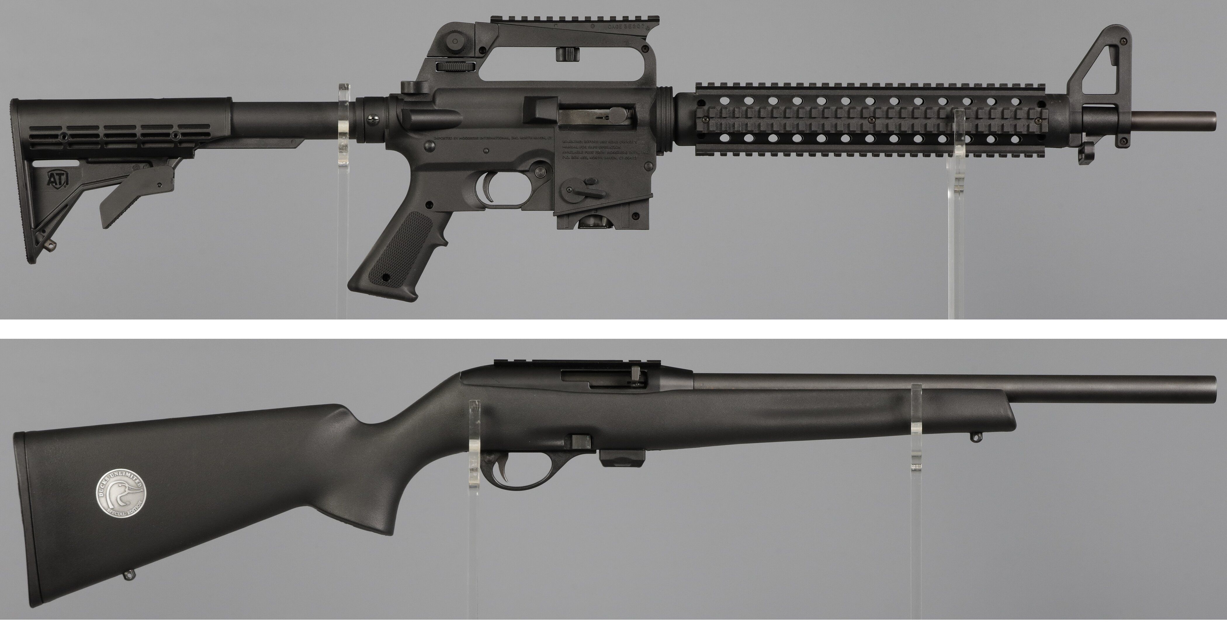 Two Semi-Automatic Rimfire Rifles | Rock Island Auction