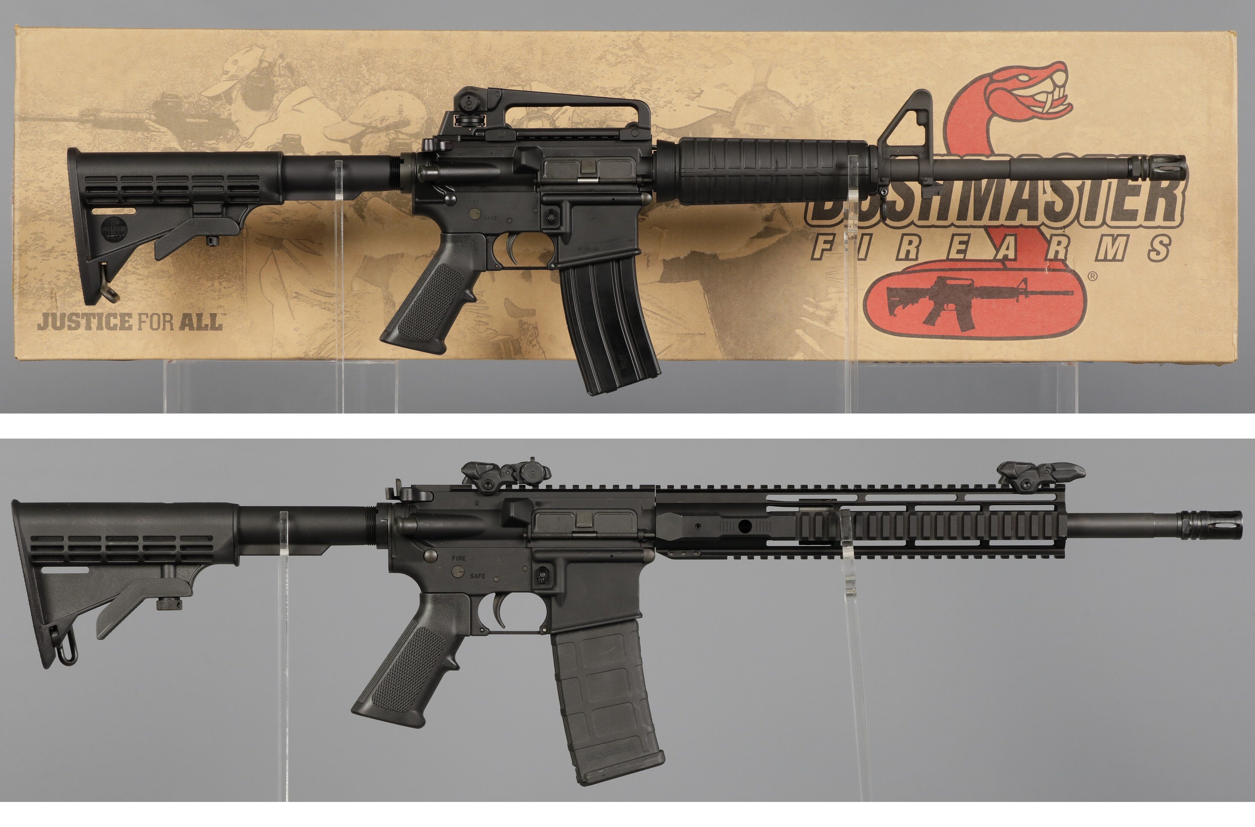 Two Bushmaster XM15-E2S Semi-Automatic Rifles | Rock Island Auction