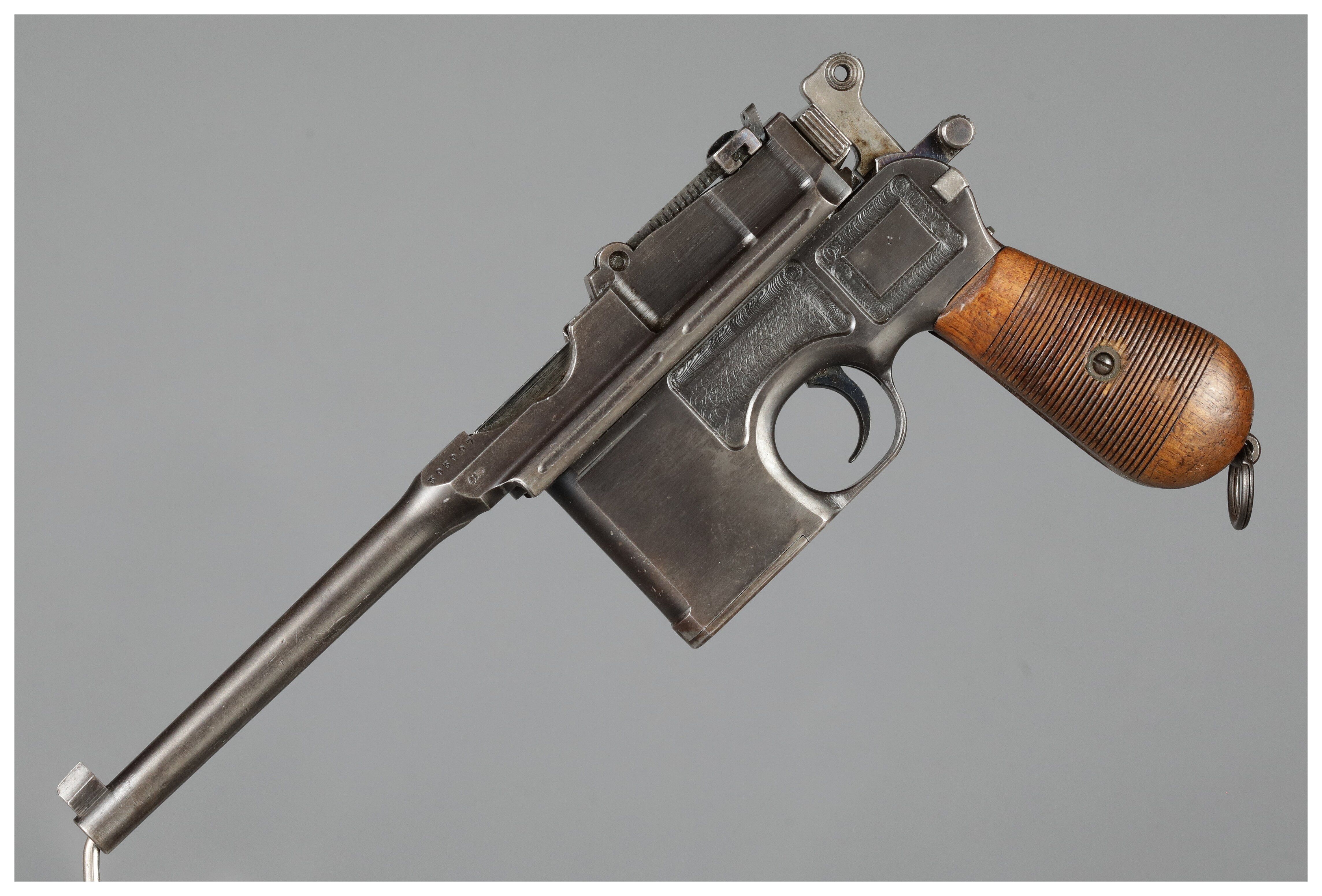 German Mauser C96 Broomhandle Semi-Automatic Pistol | Rock Island Auction