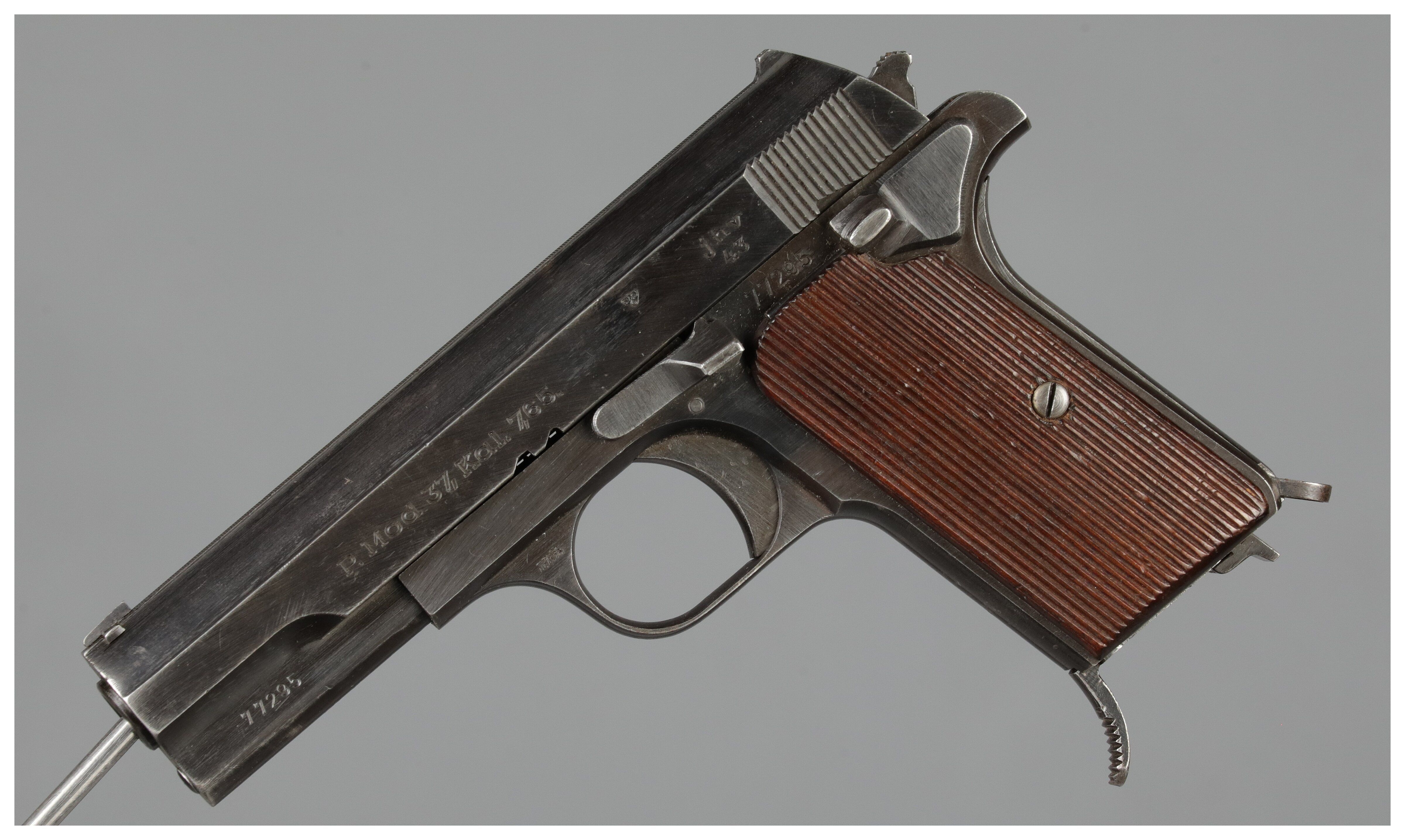 World War II German Proofed FEG Model 37 Semi-Automatic Pistol | Rock ...