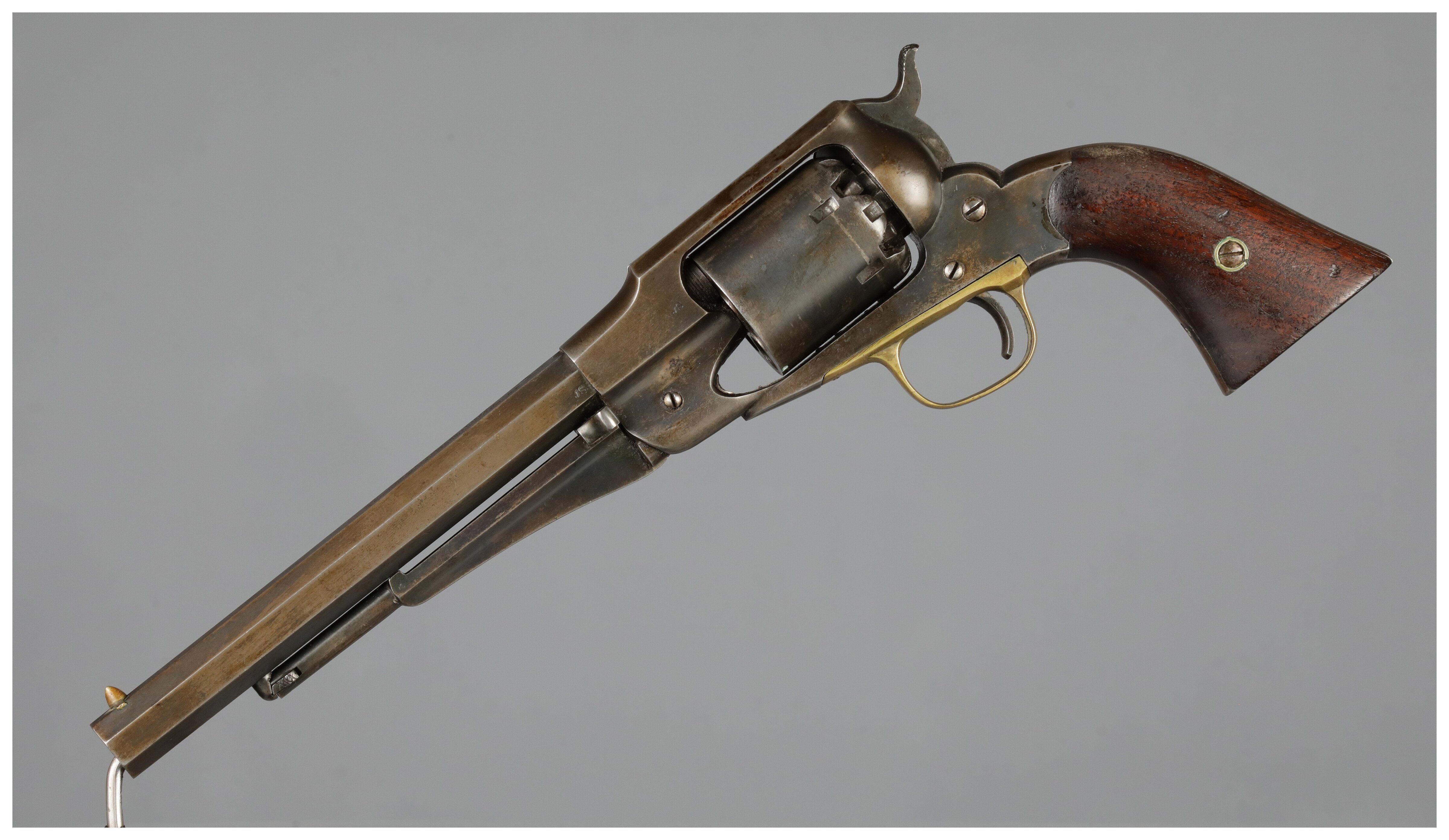 U.S. E. Remington & Sons Model 1861 Army Percussion Revolver | Rock ...