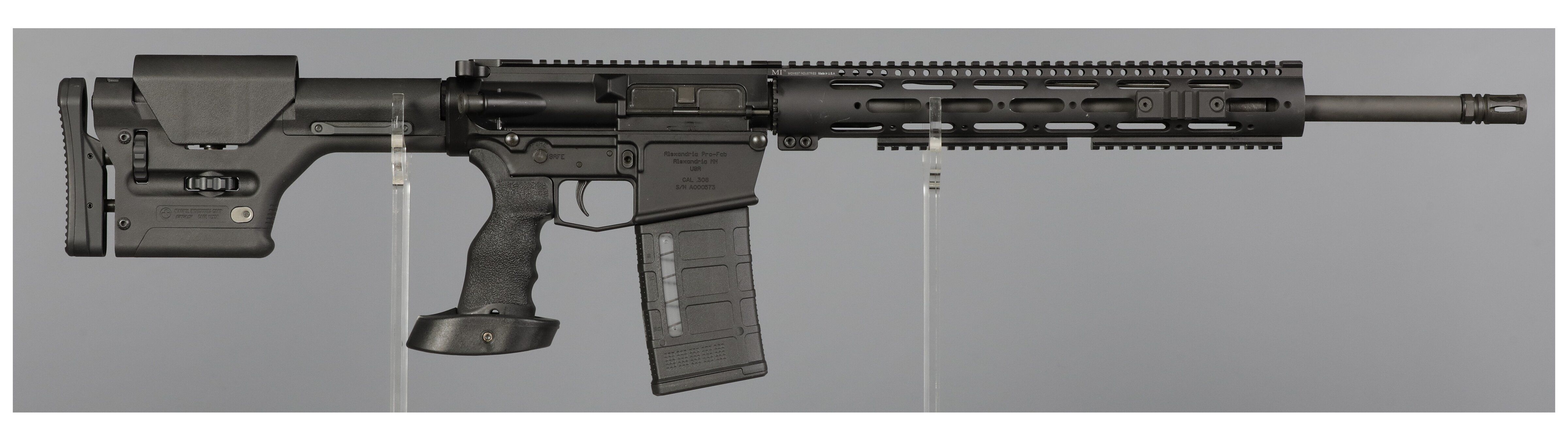 Alexandria Pro-Fab AR-308 Semi-Automatic Rifle | Rock Island Auction