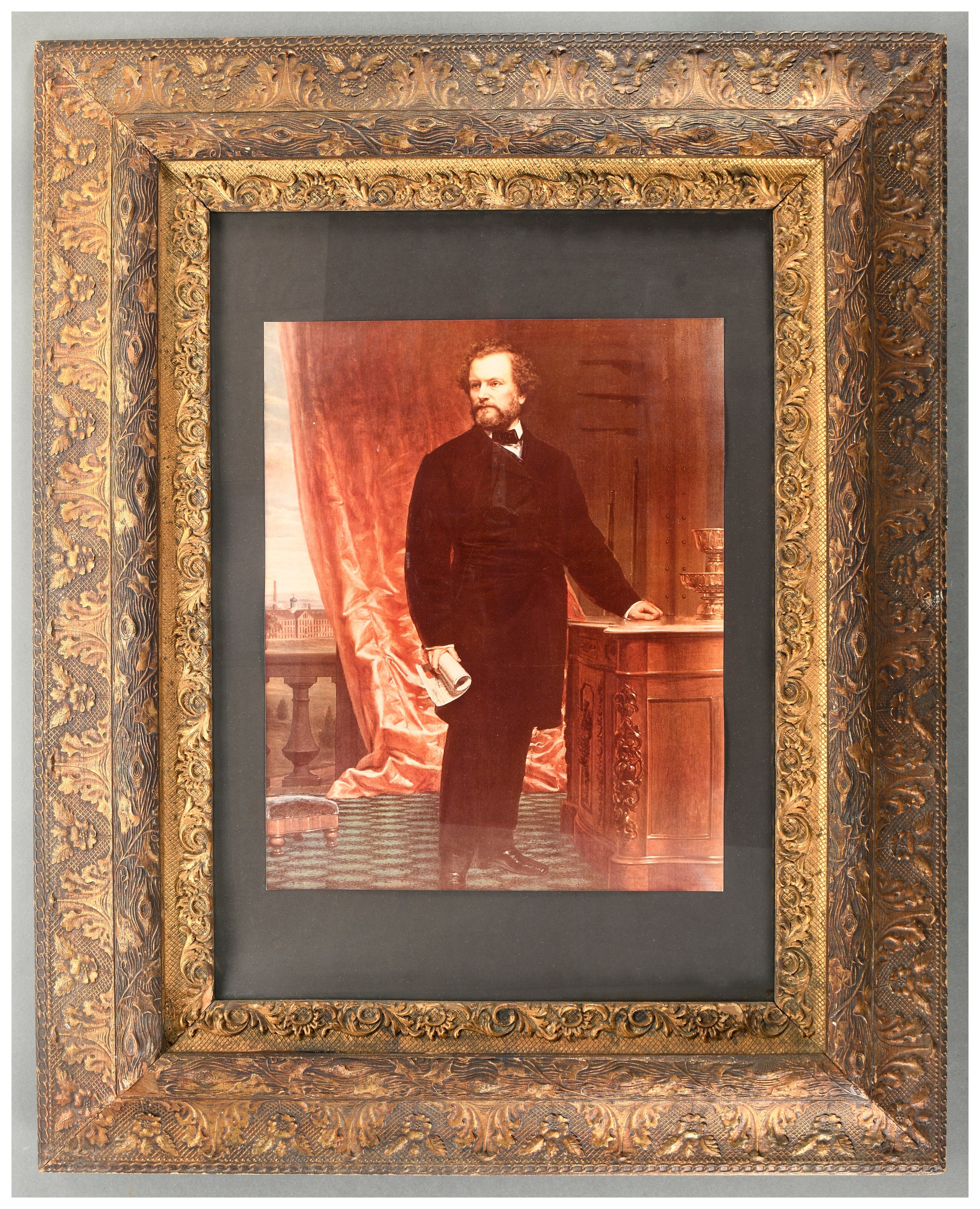 Portrait Of Samuel Colt Inventor Of The Revolver