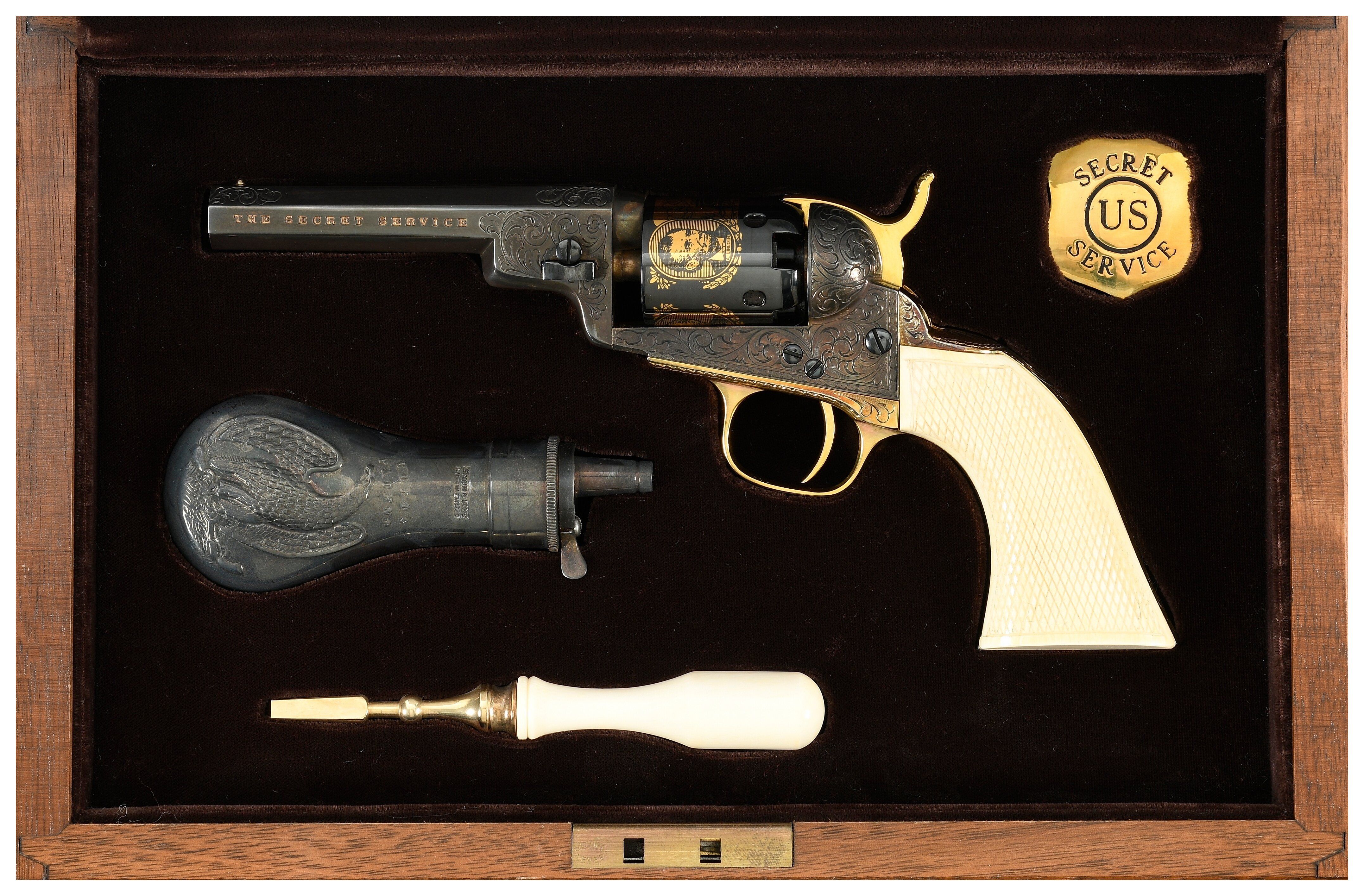 U.S. Historical Society Secret Service Model 1848 Revolver | Rock ...
