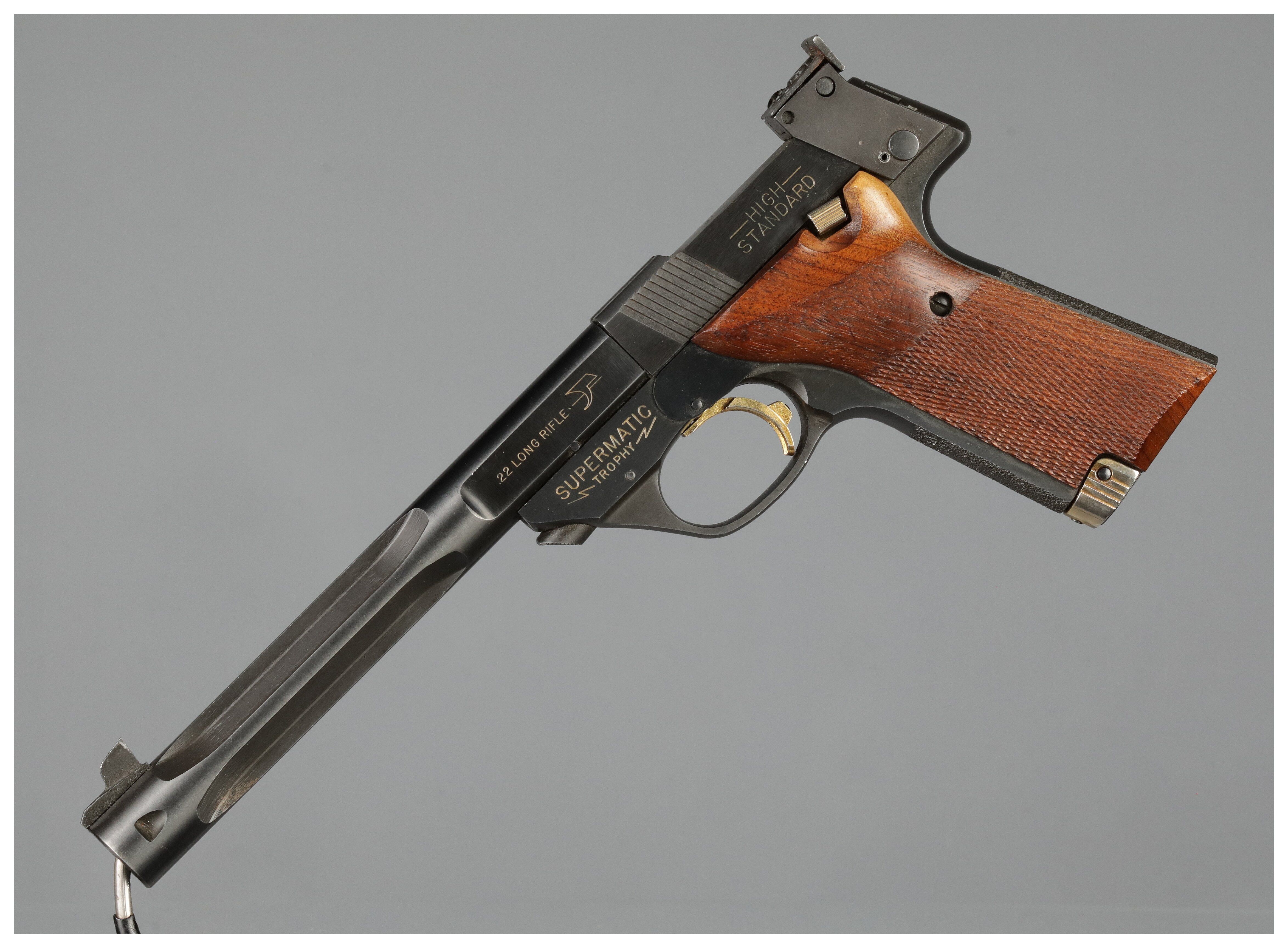High Standard Supermatic Trophy Semi-Automatic Pistol | Rock Island Auction