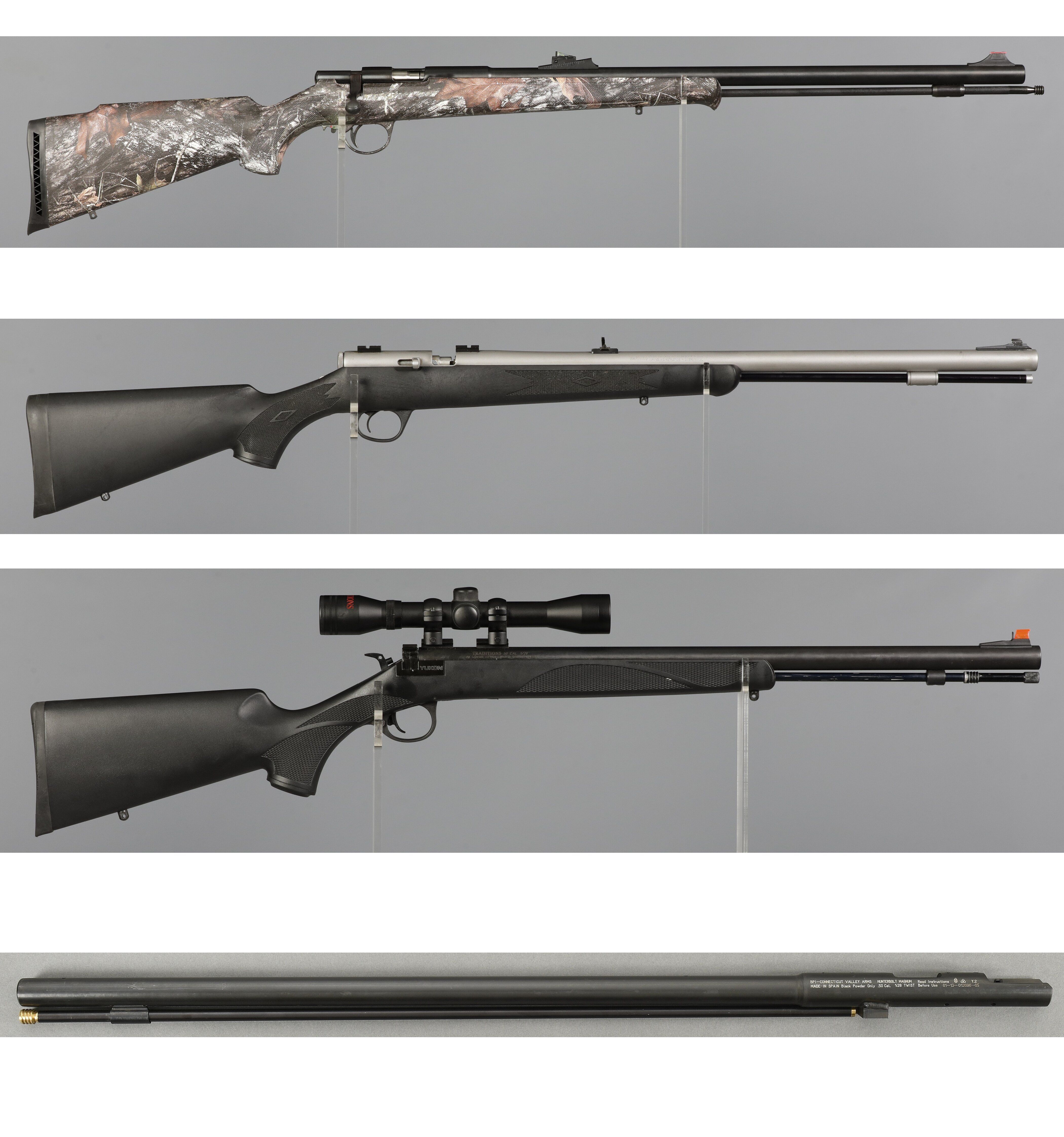 Four Modern Muzzleloading Long Guns | Rock Island Auction