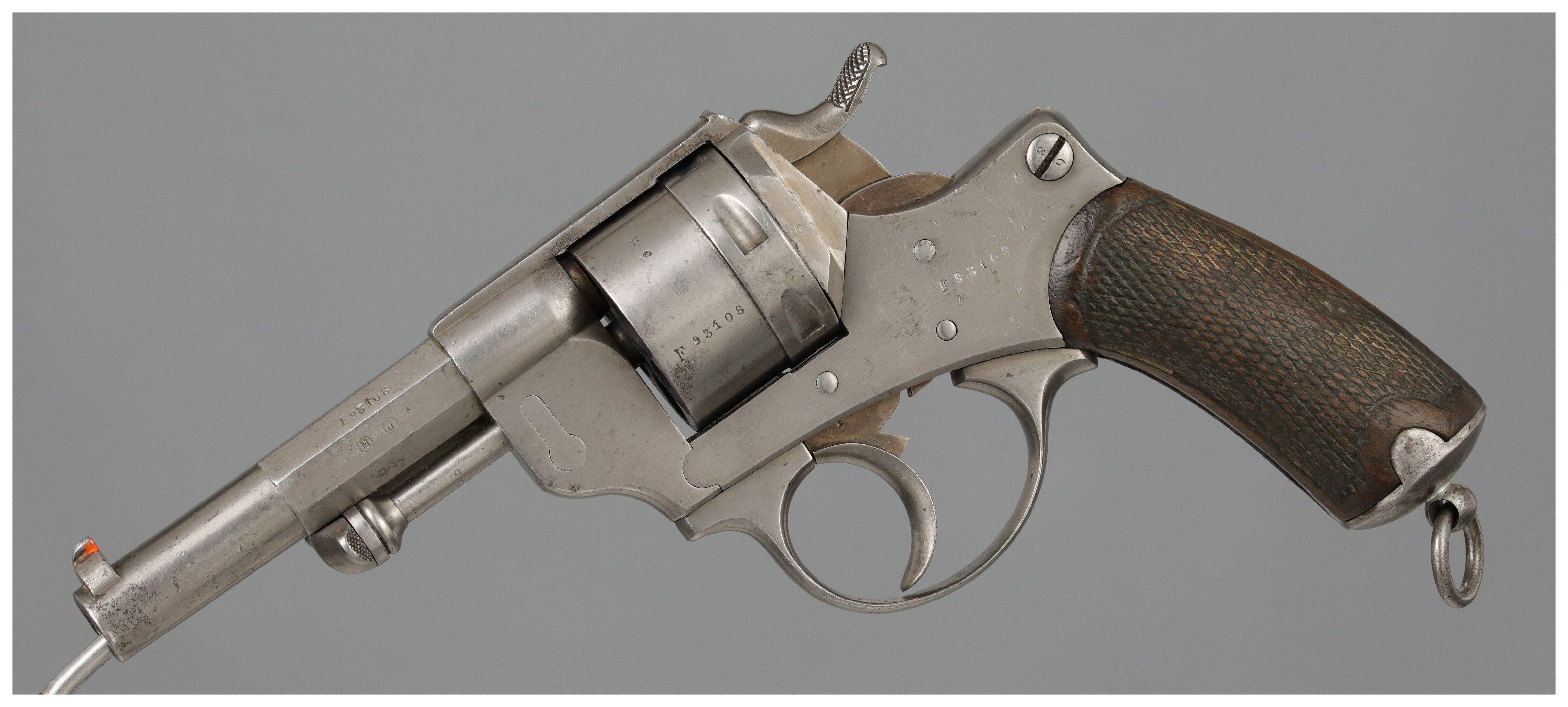Antique French St. Etienne Model 1873 Double Action Revolver | Rock ...