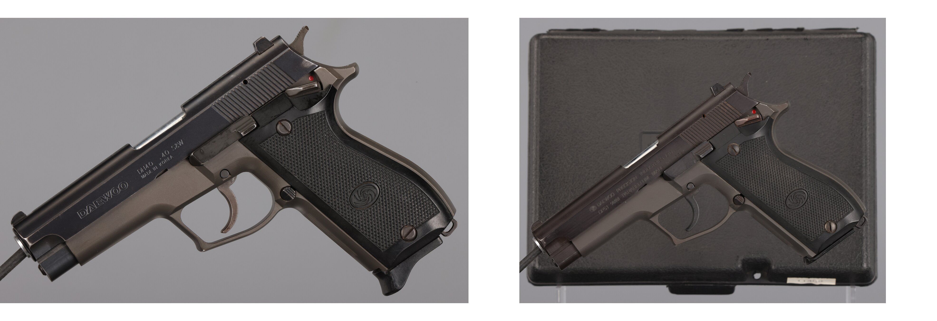 Two Daewoo Semi-Automatic Pistols | Rock Island Auction