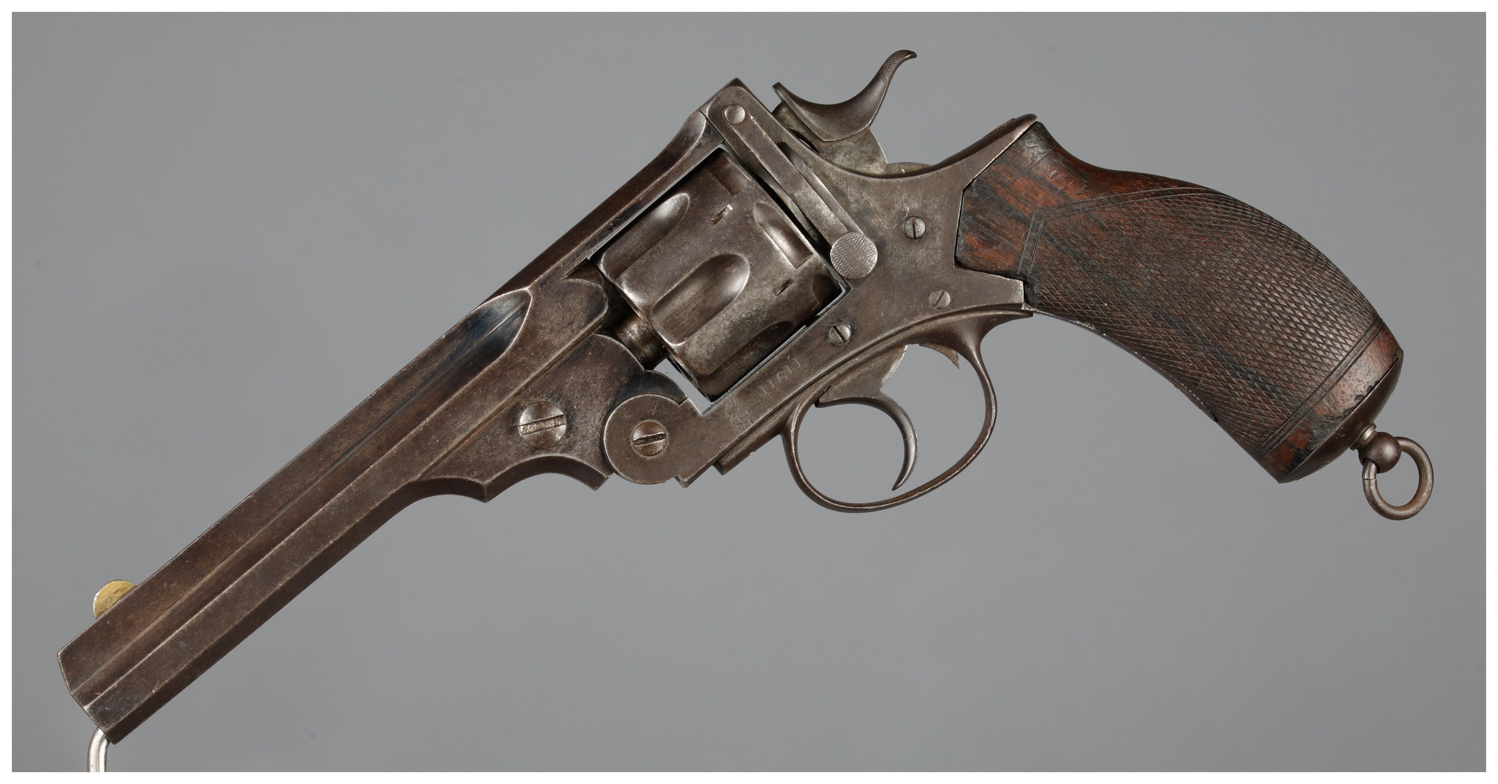 Siamese Contract Webley-Pryse No. 4 Double Action Revolver | Rock ...