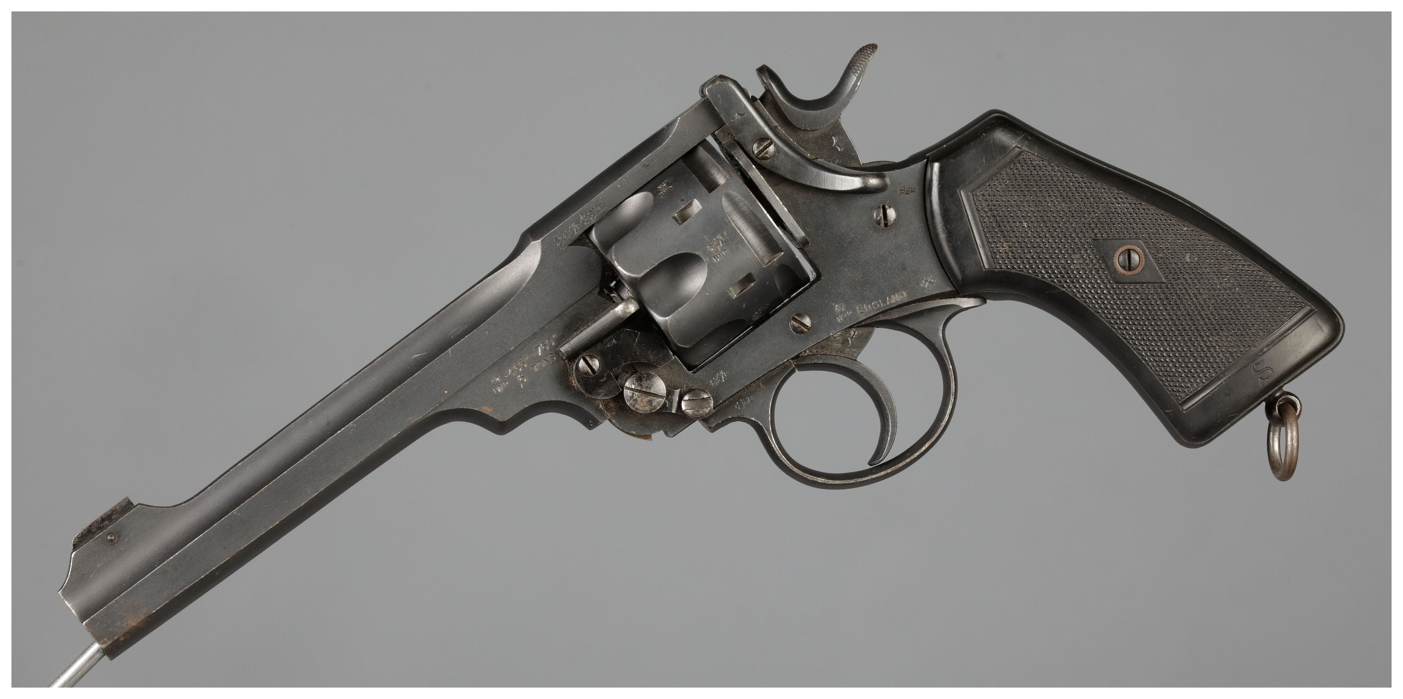 Webley & Scott Mark VI Double Action Revolver with Bayonet | Rock ...