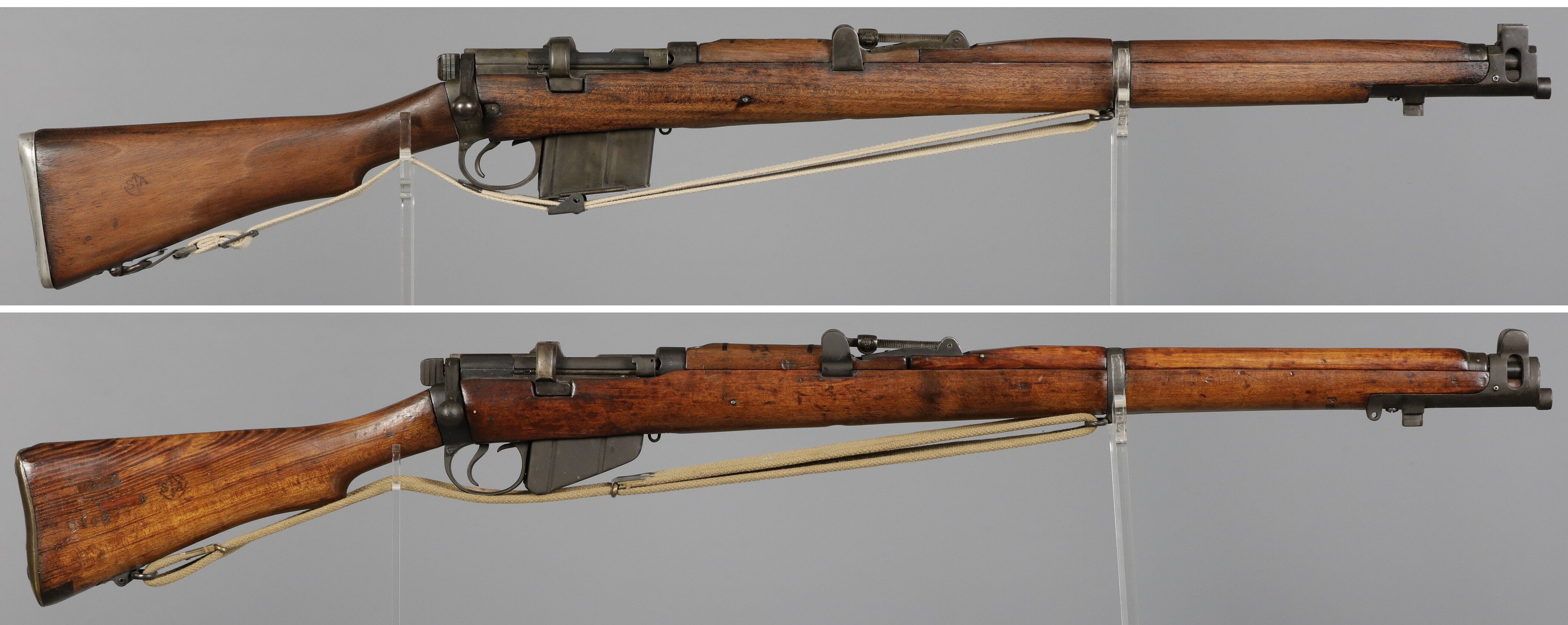 Two Indian Ishapore Lee-Enfield Bolt Action Rifles | Rock Island Auction