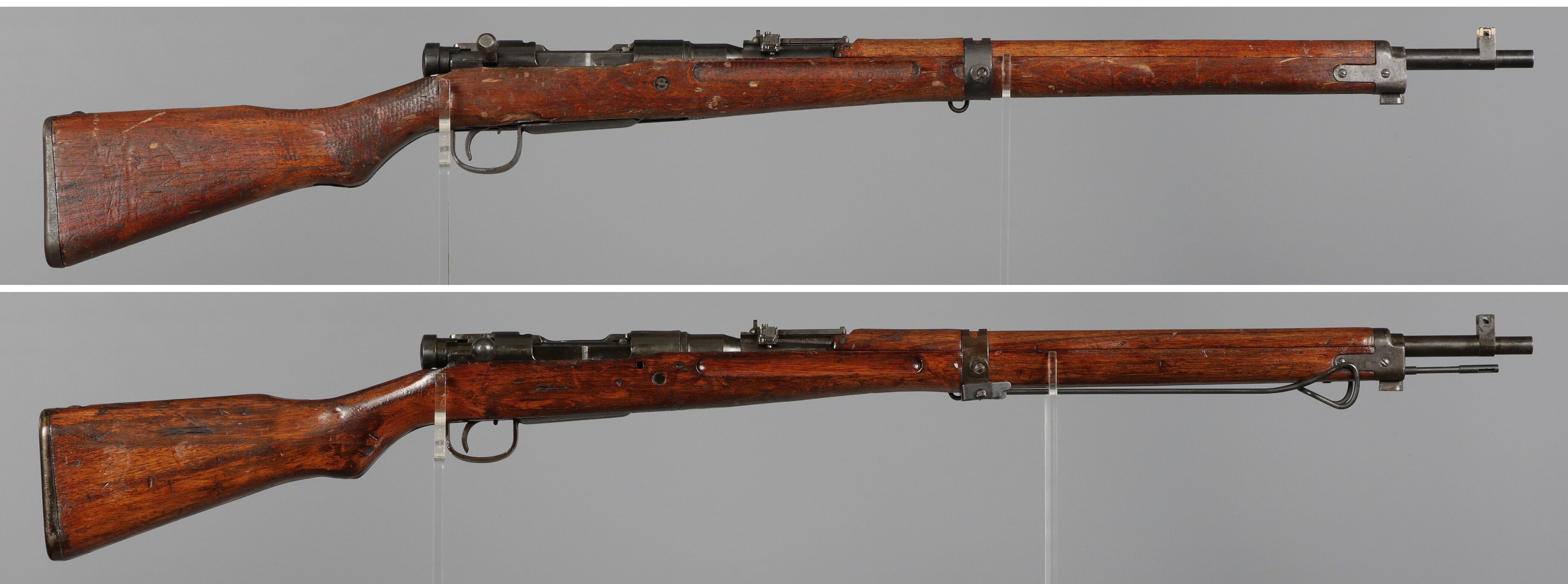 Two WWII Imperial Japanese Nagoya Type 99 Arisaka Rifles | Rock Island ...