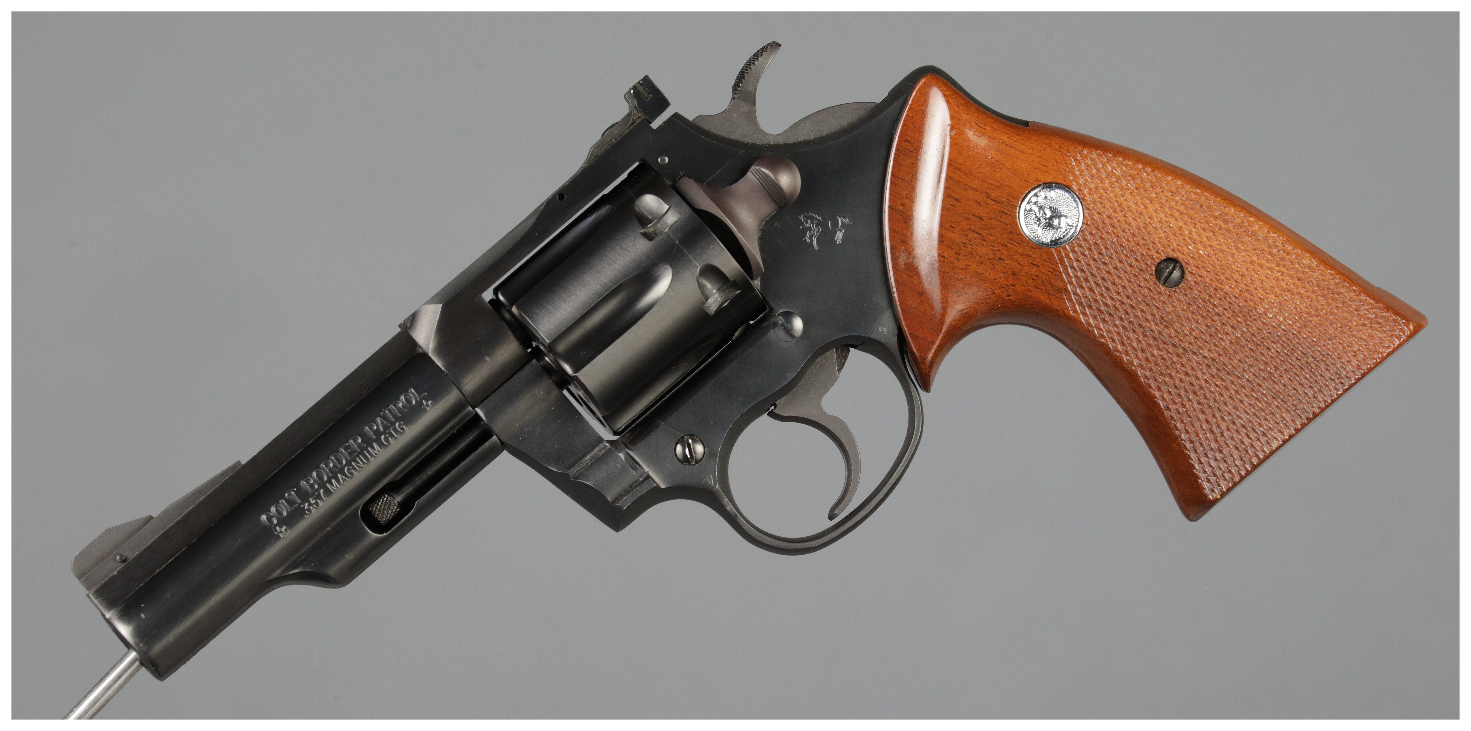 Colt Border Patrol Second Issue Double Action Revolver | Rock Island ...