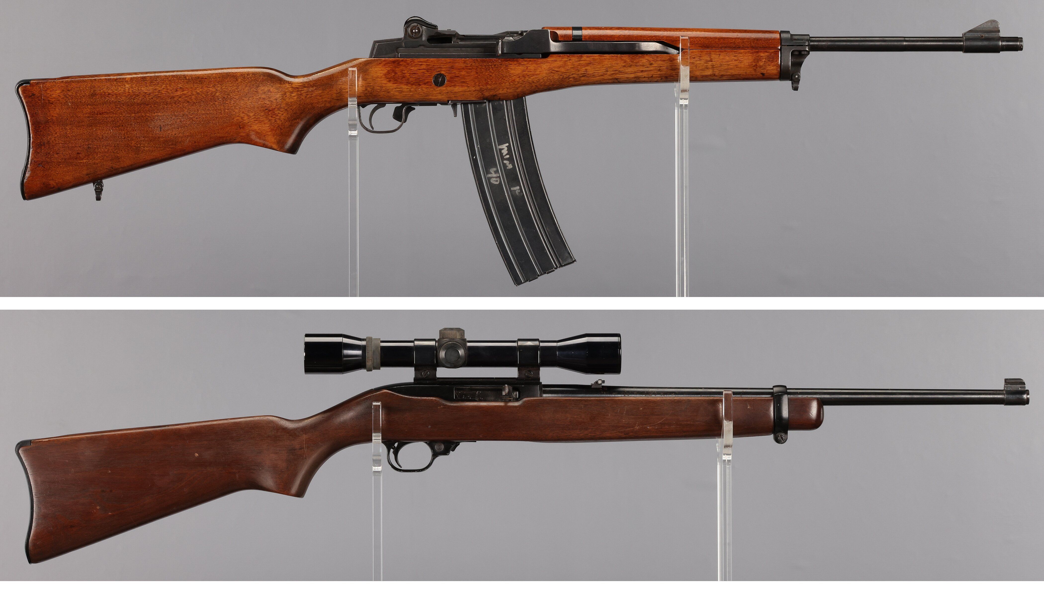 Two Ruger Semi-Automatic Long Guns | Rock Island Auction