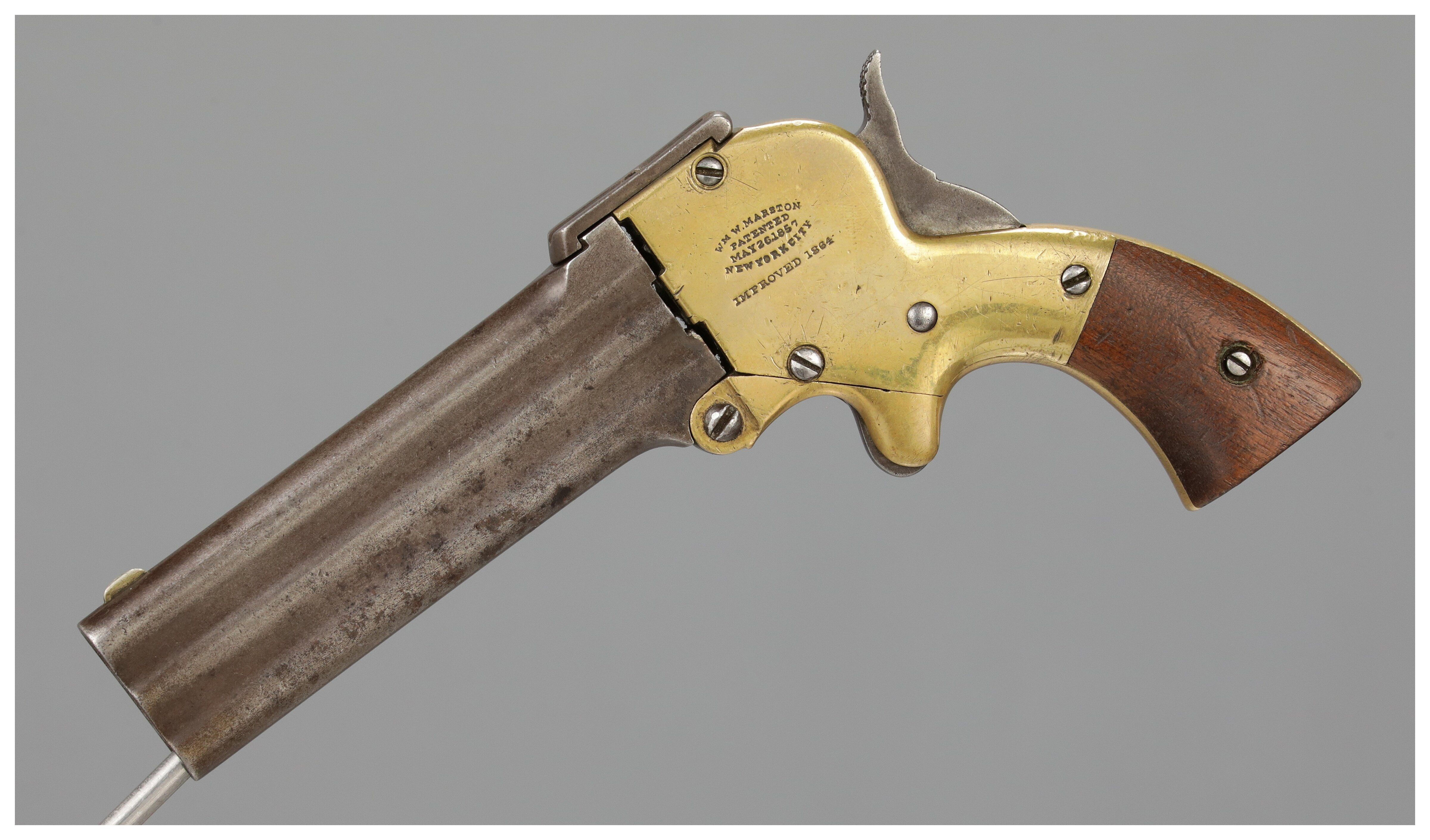 Marston Three Barrel .32 Derringer with 4 Inch Barrels | Rock Island ...