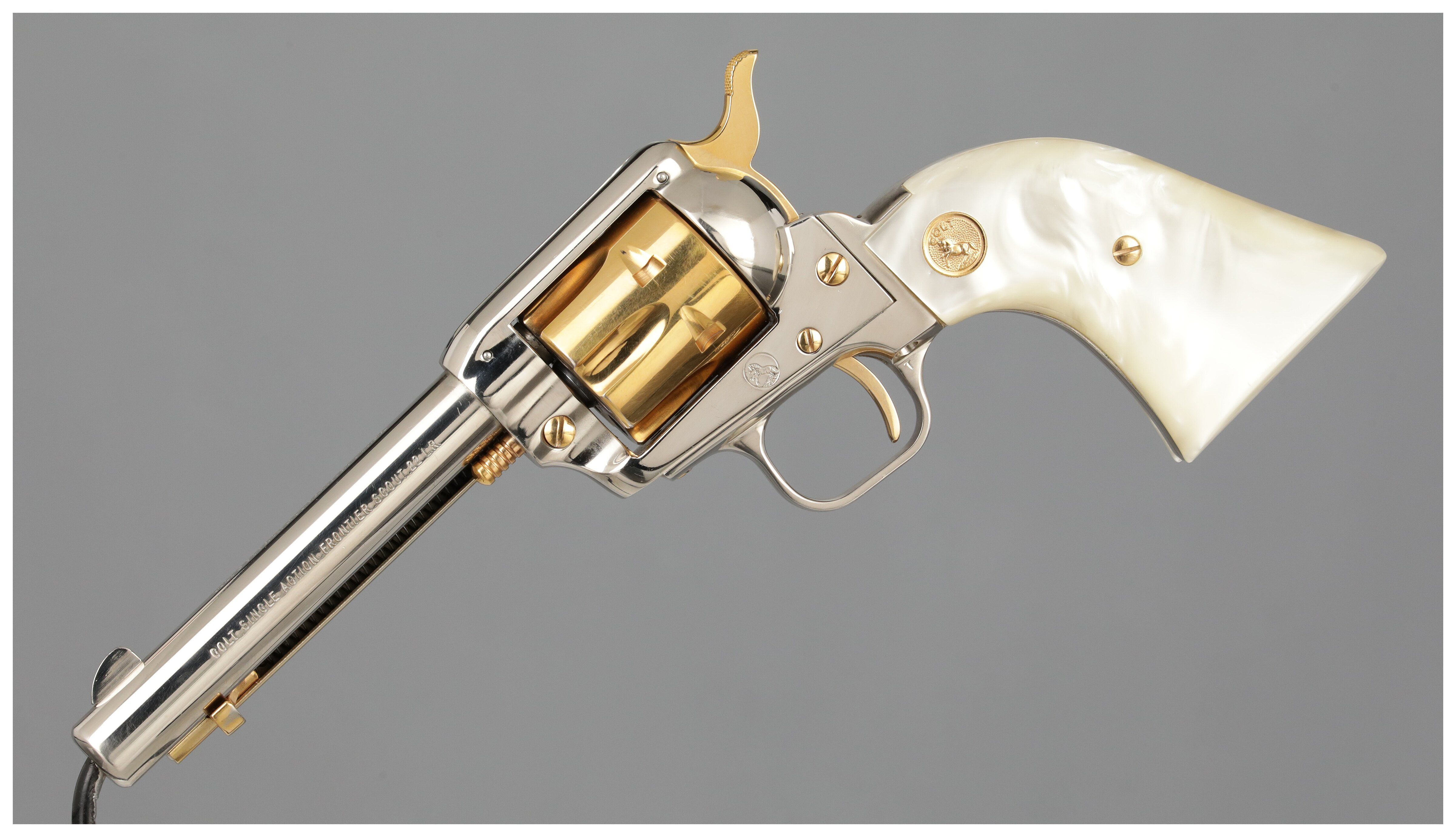 Colt Lawman Series Pat Garrett Frontier Scout Revolver | Rock Island ...