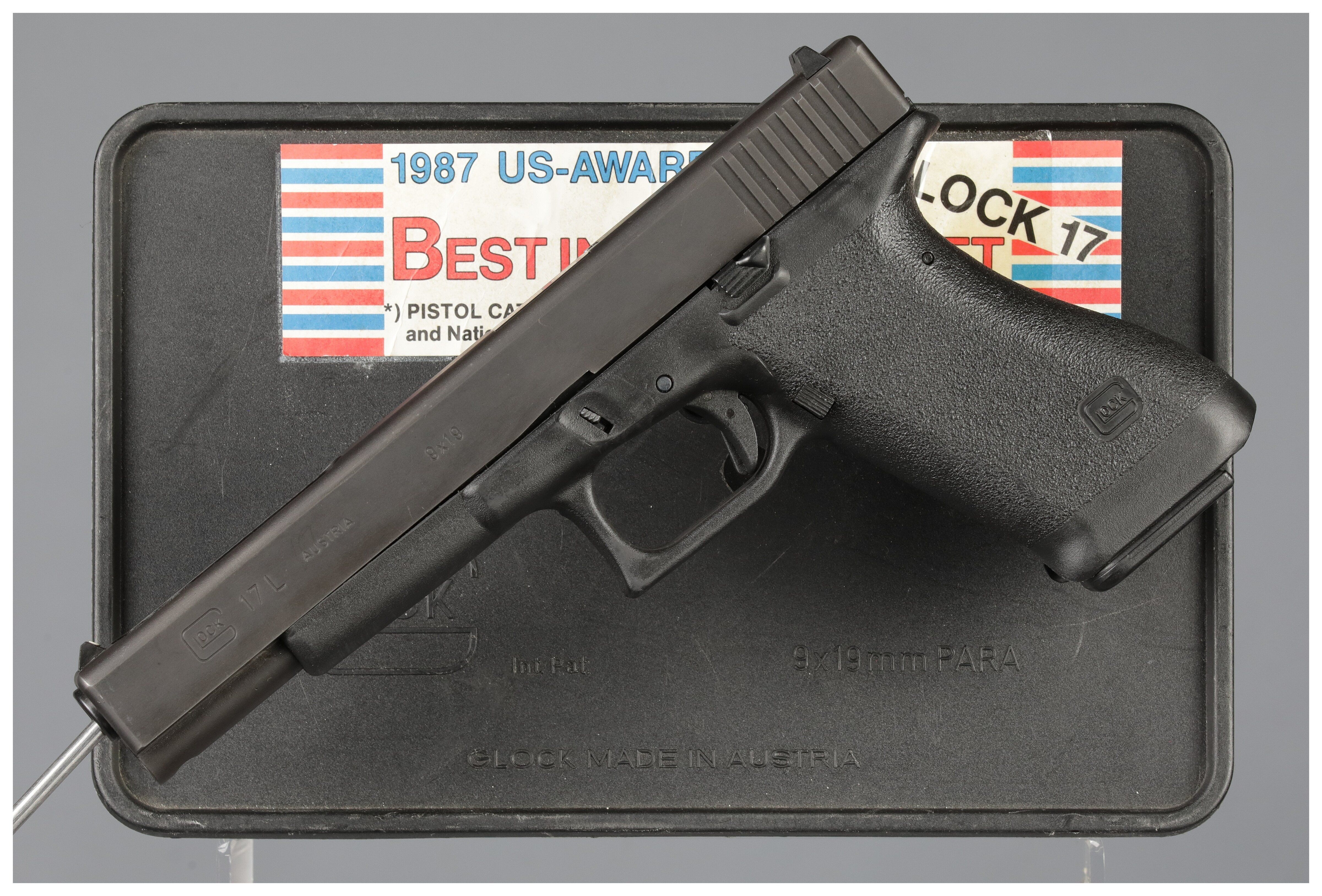 Glock Model 17L Gen 1 Competition Pistol with Case | Rock Island Auction