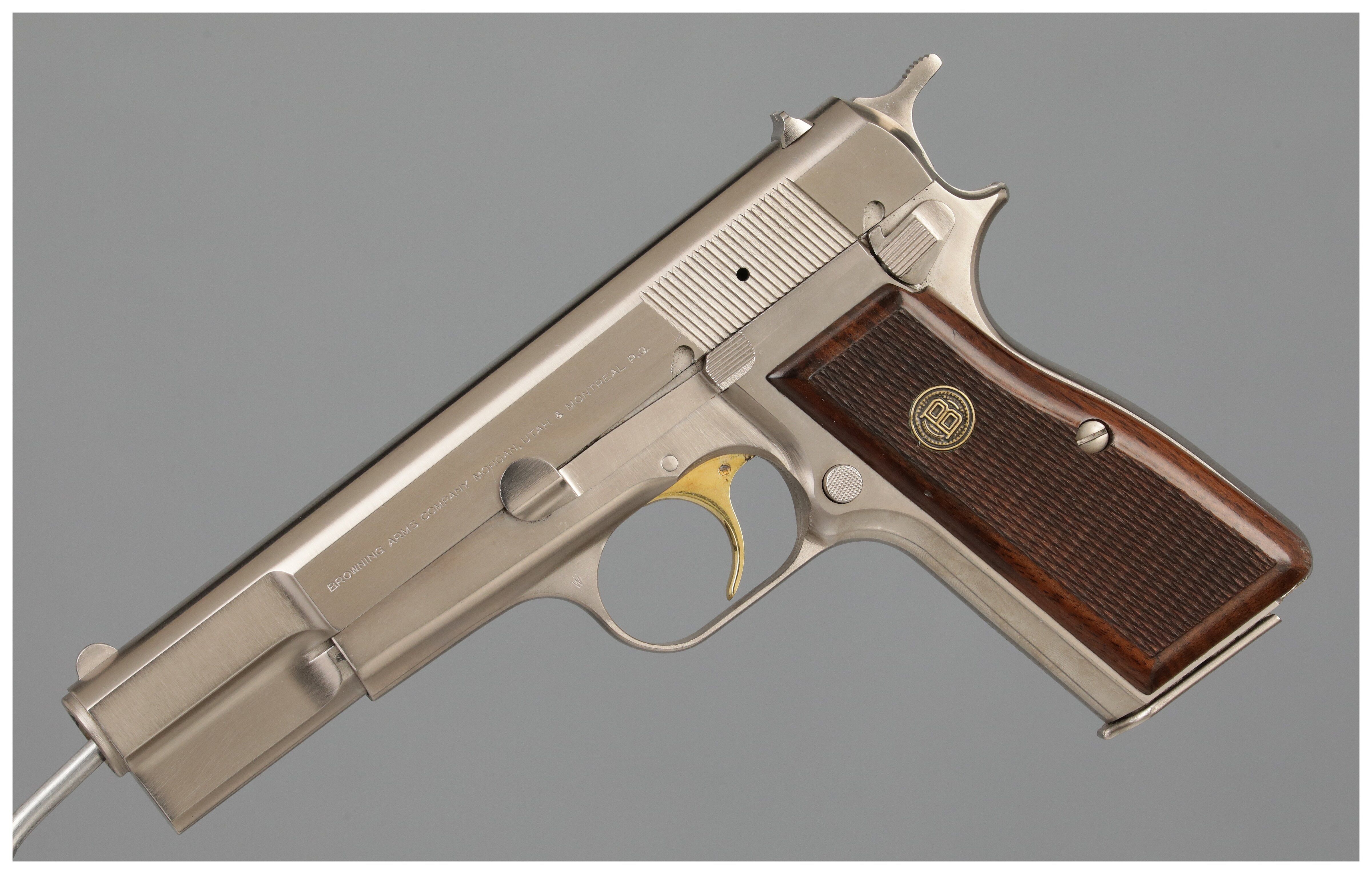 Belgian Browning High-Power Semi-Automatic Pistol | Rock Island Auction