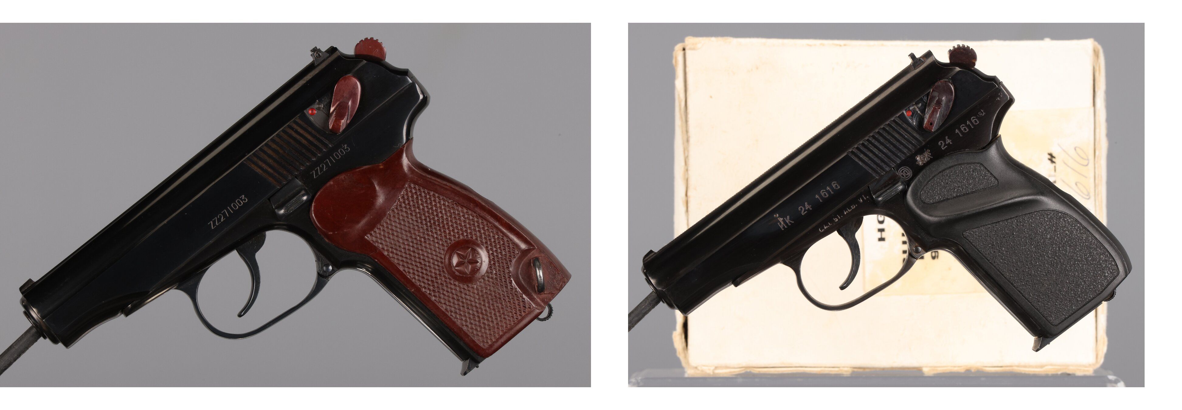 Two Makarov Semi-Automatic Pistols | Rock Island Auction