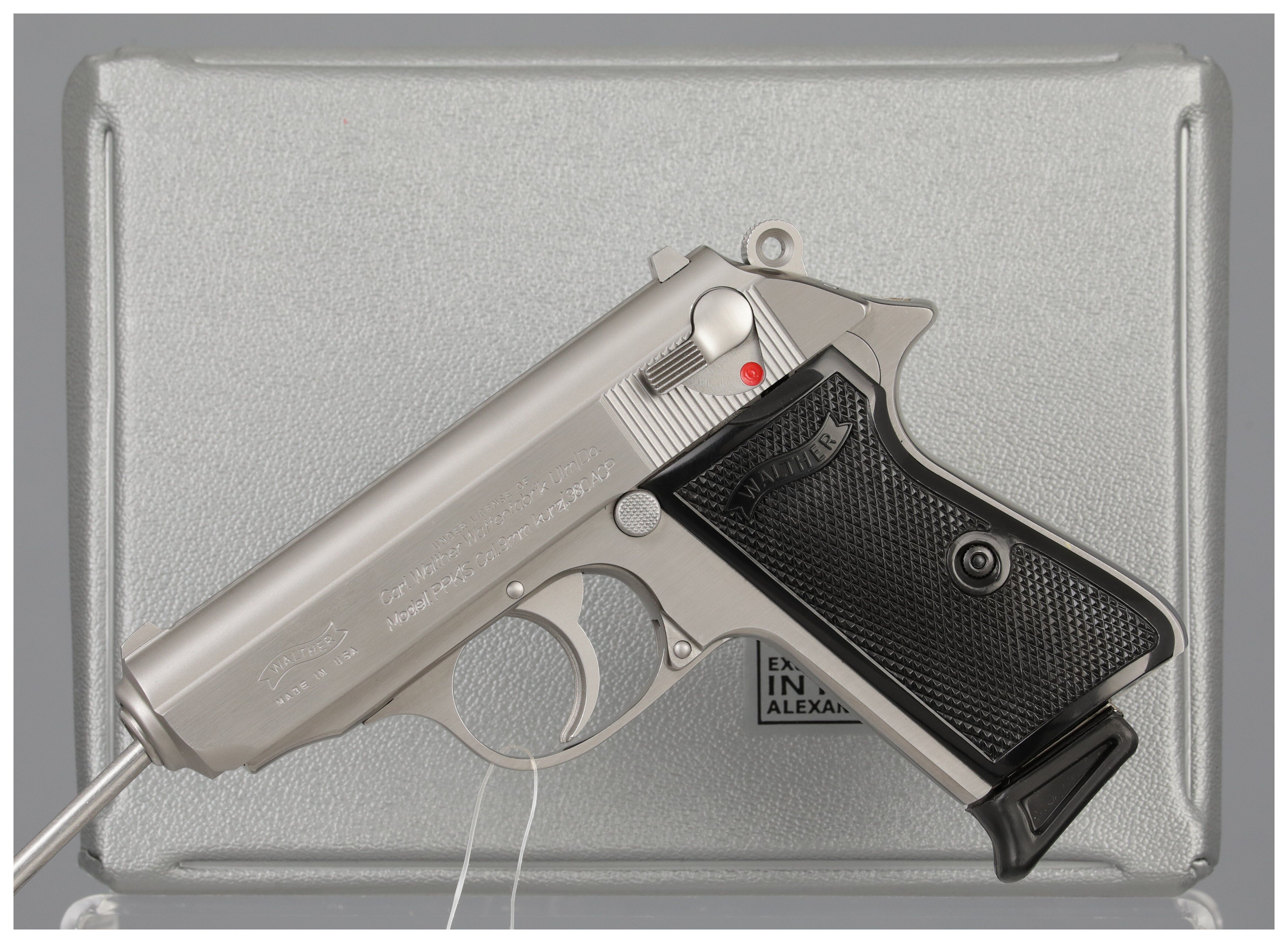 Walther/Interarms PPK/S Semi-Automatic Pistol with Case | Rock Island ...