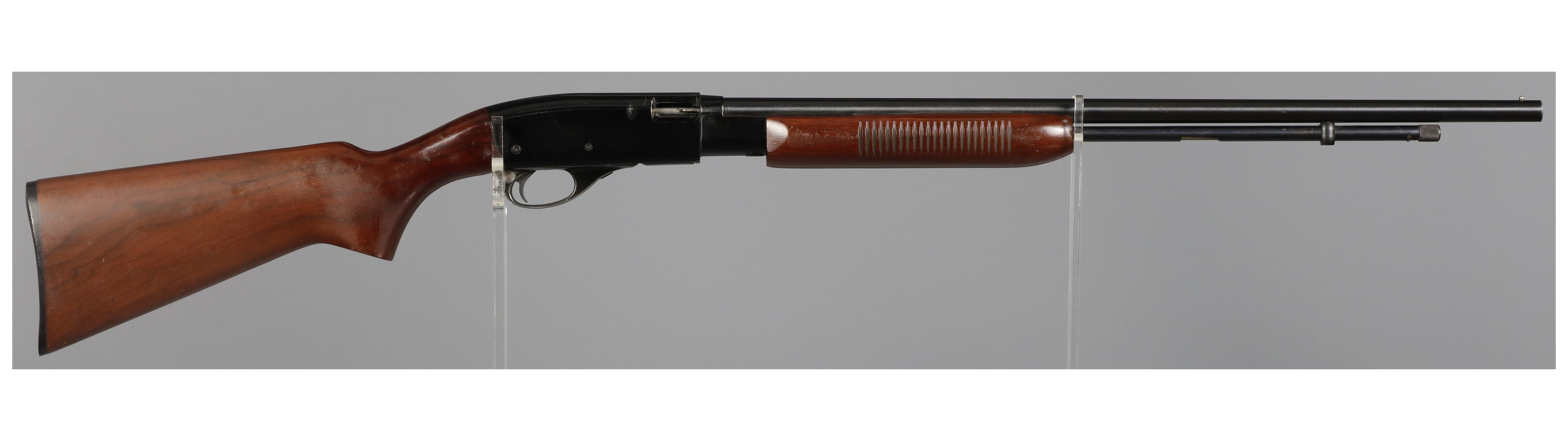 Remington Model 572 Fieldmaster Slide Action shotgun in .22 LR | Rock ...